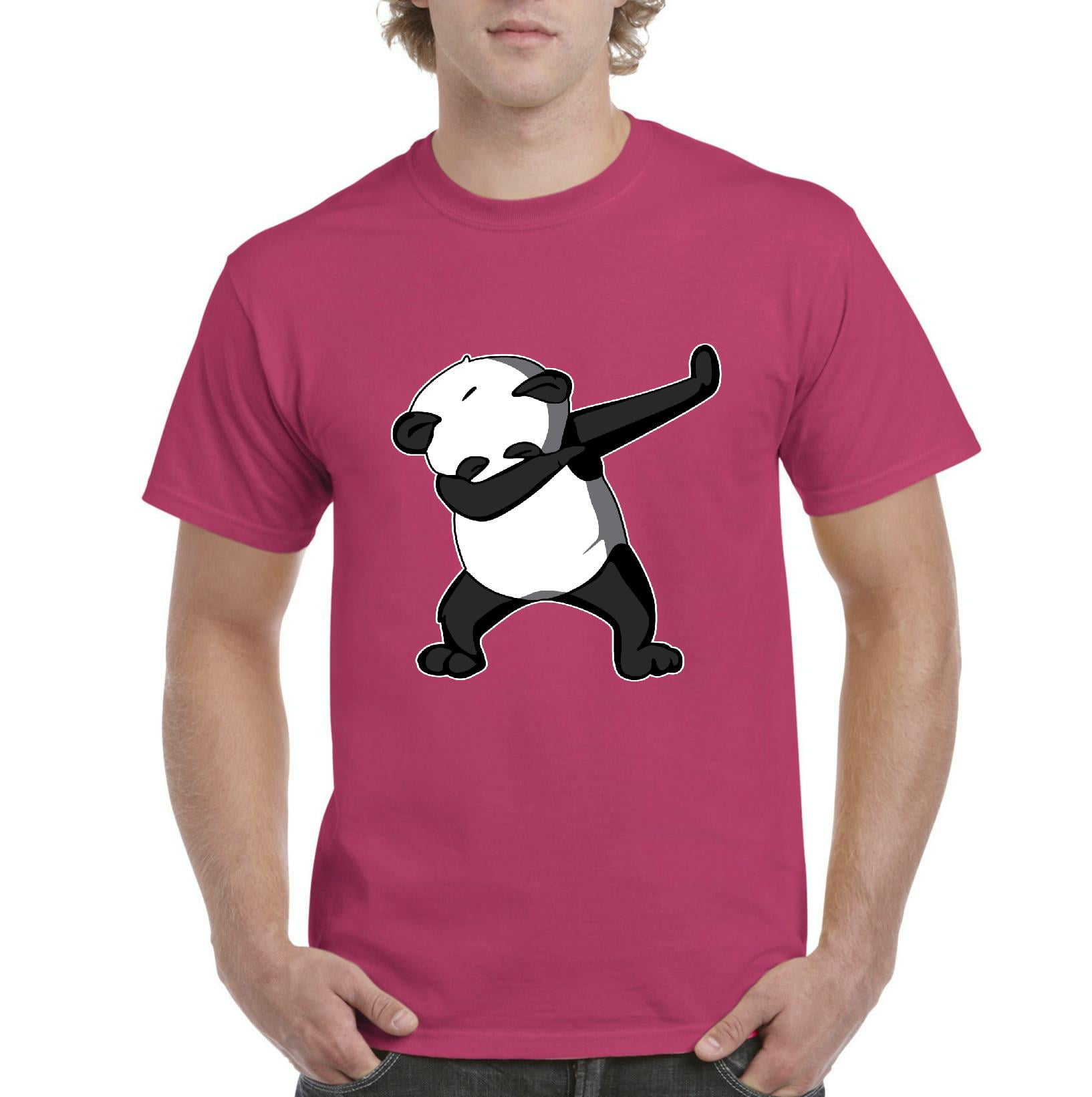 NIB - Men's T-Shirt Short Sleeve - Dancing Panda - Walmart.com