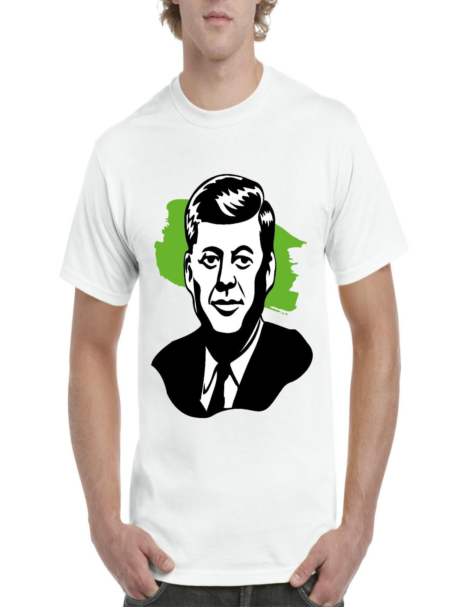 NIB - Men's T-Shirt Short Sleeve - President John F. Kennedy - Walmart.com