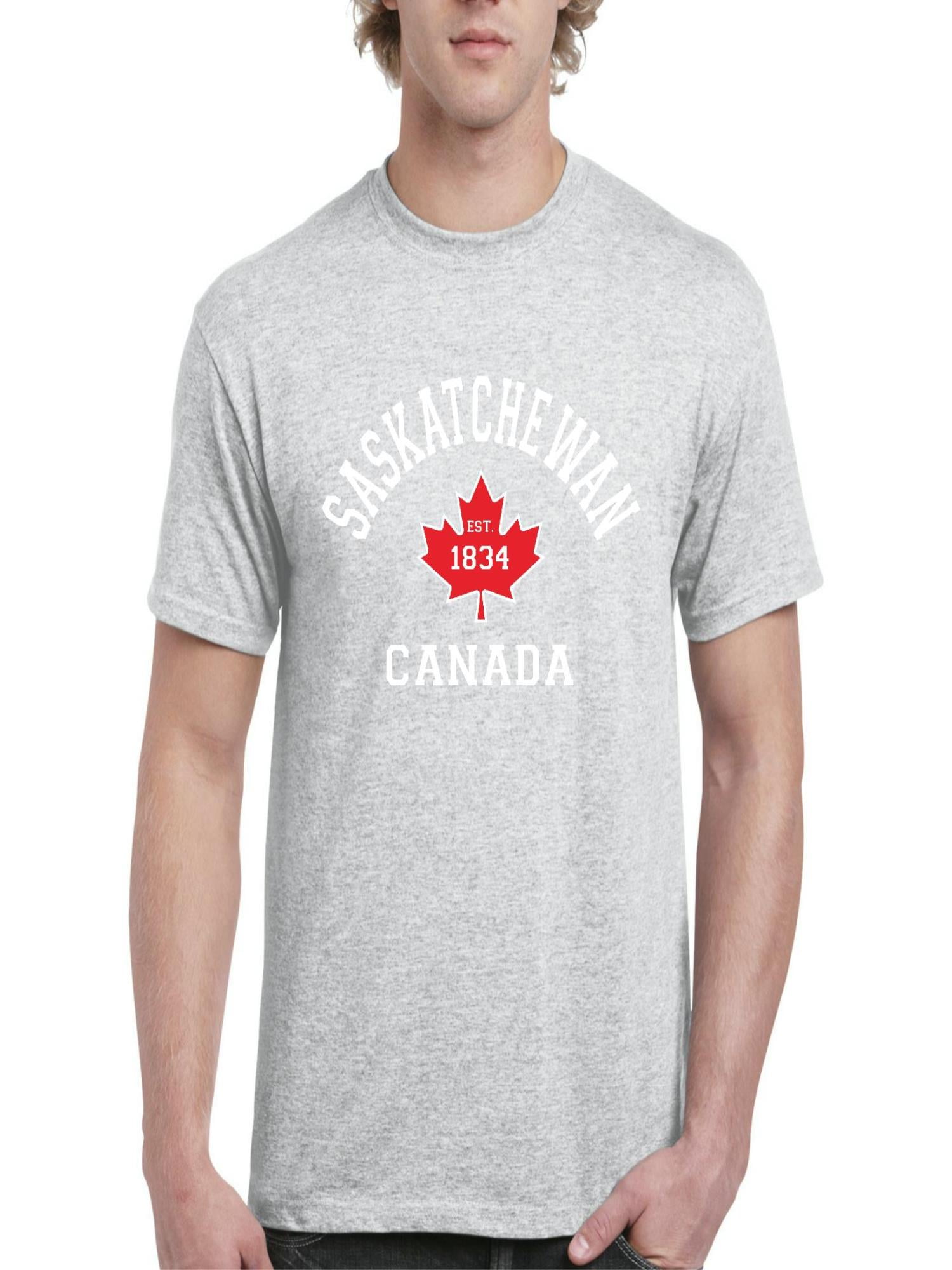 NIB - Men's T-Shirt Short Sleeve - Saskatchewan Canada - Walmart.com