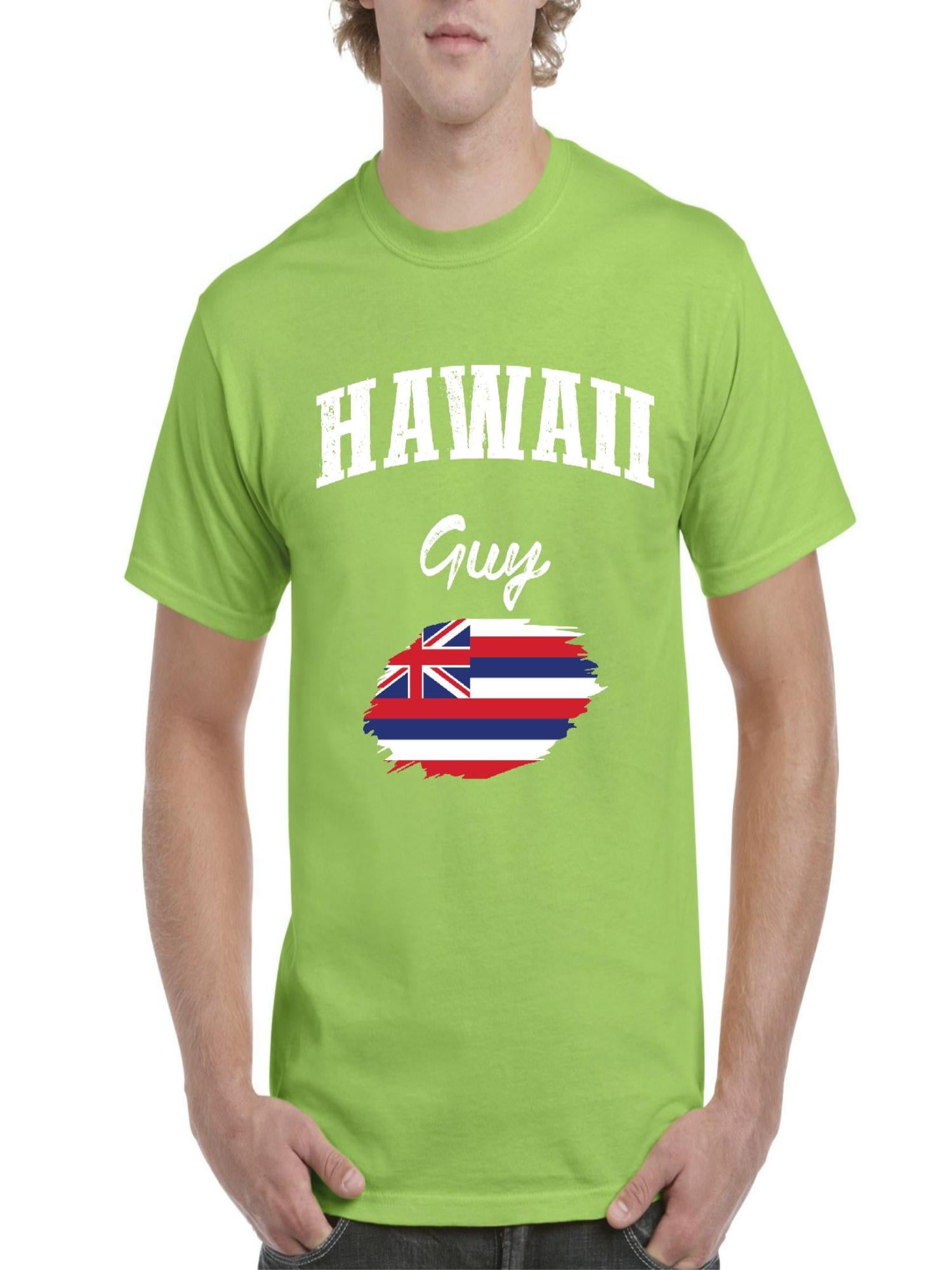 NIB - Men's T-Shirt Short Sleeve - Hawaii Guy - Walmart.com