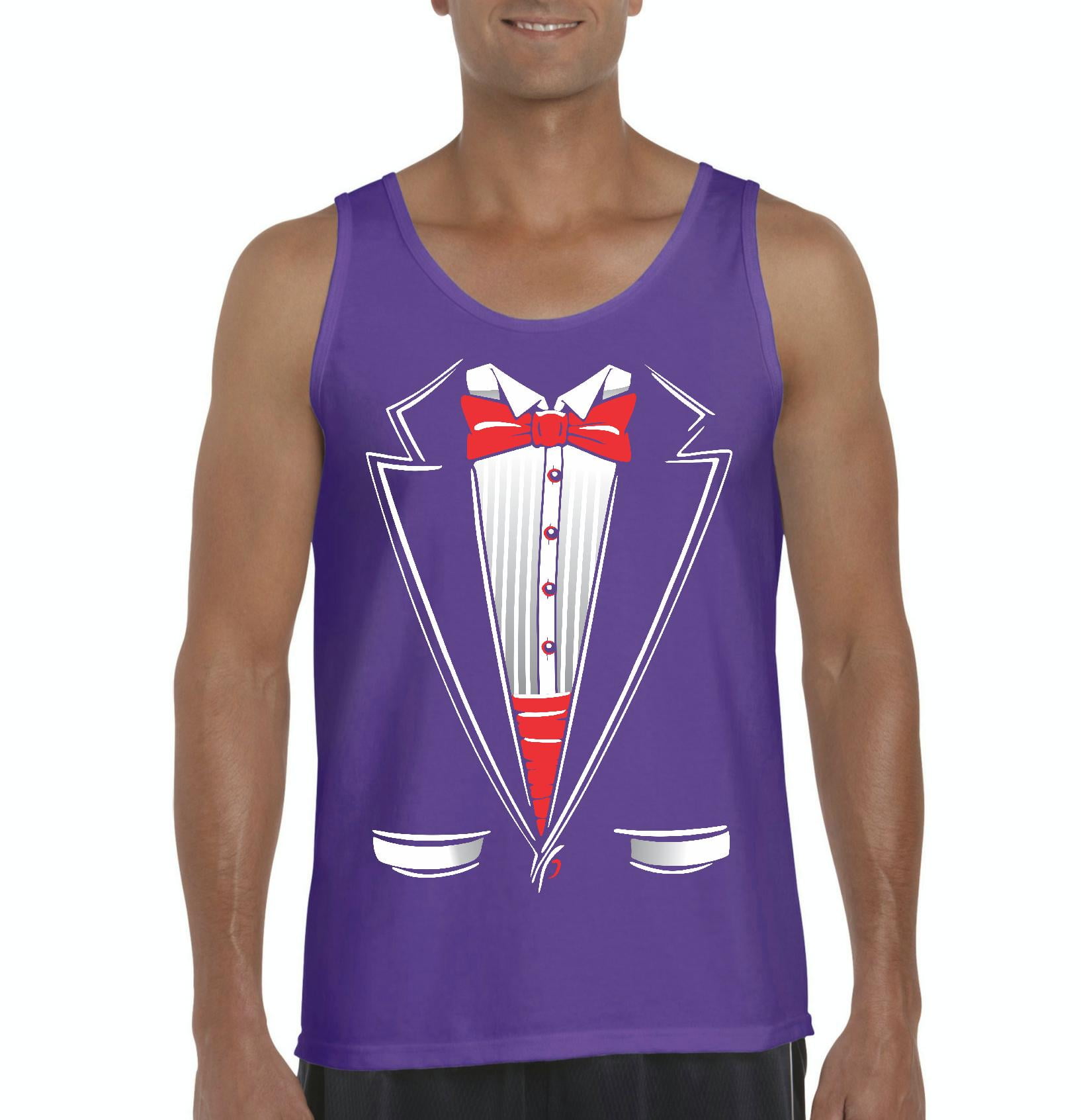 NIB - Men's Tank Top for Men - Tuxedo Prom Costume - Walmart.com