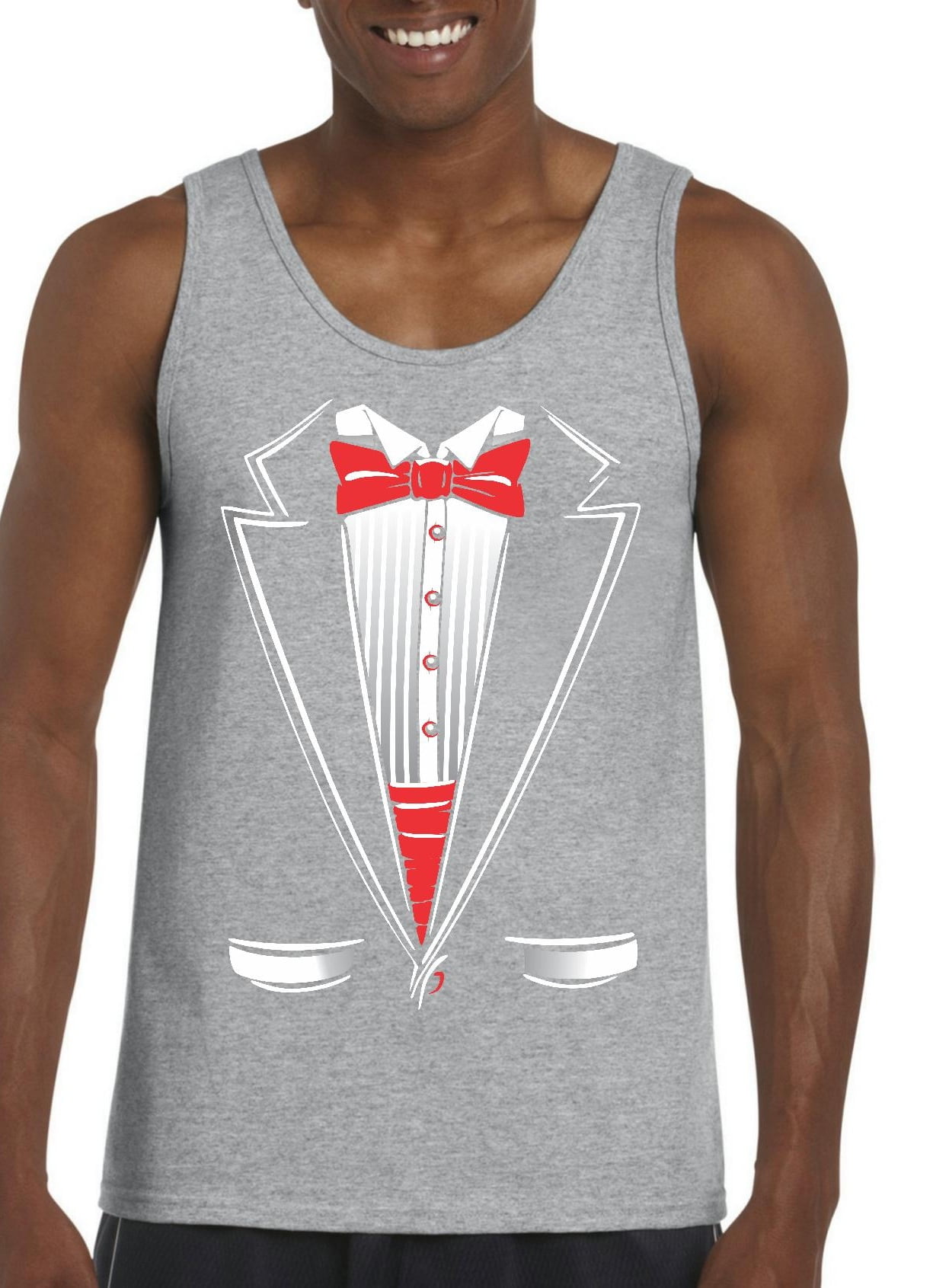 NIB - Men's Tank Top for Men - Tuxedo Prom Costume - Walmart.com