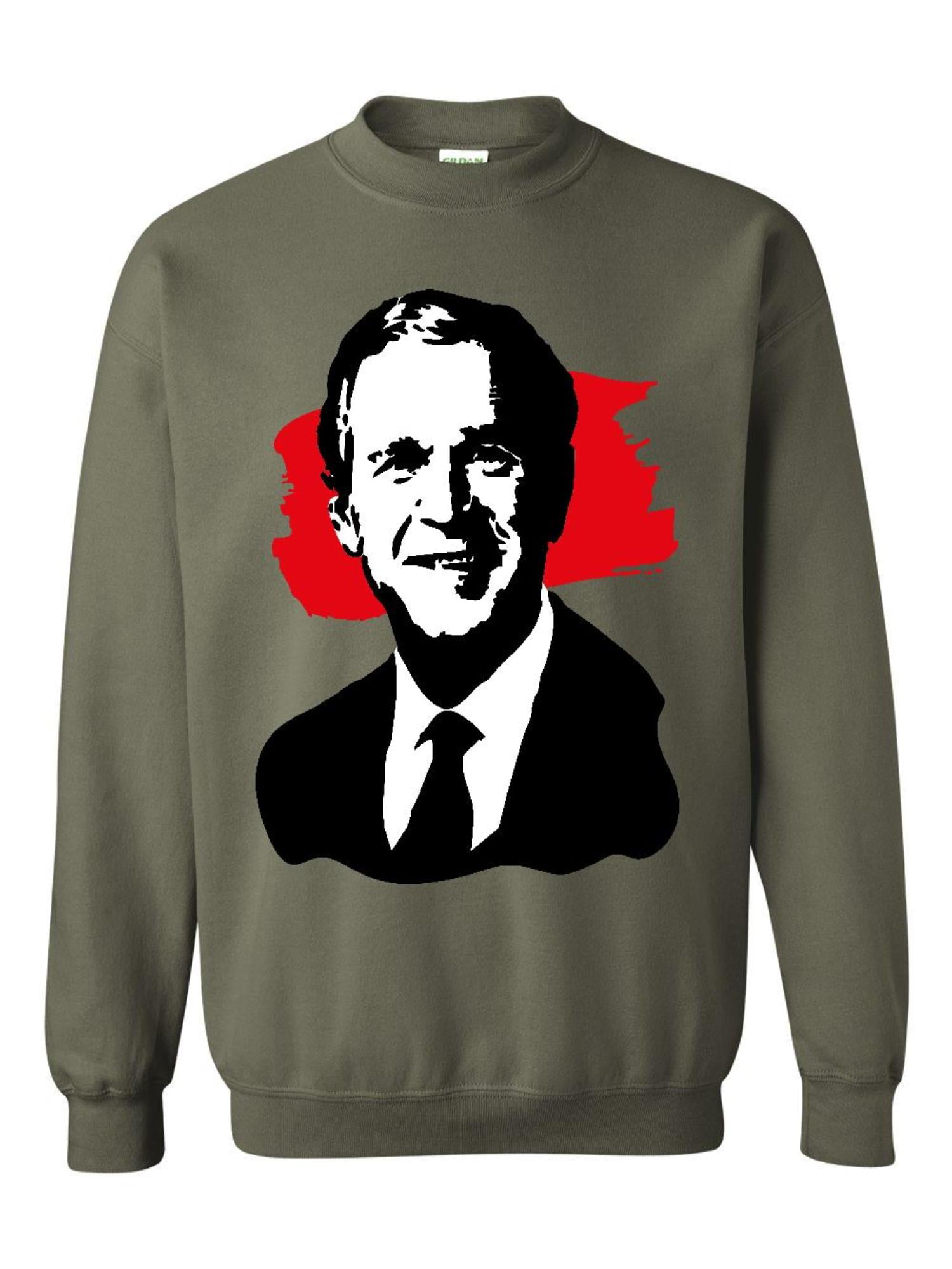 NIB - Plus Sweatshirts and Hoodies - President George W Bush - Walmart.com