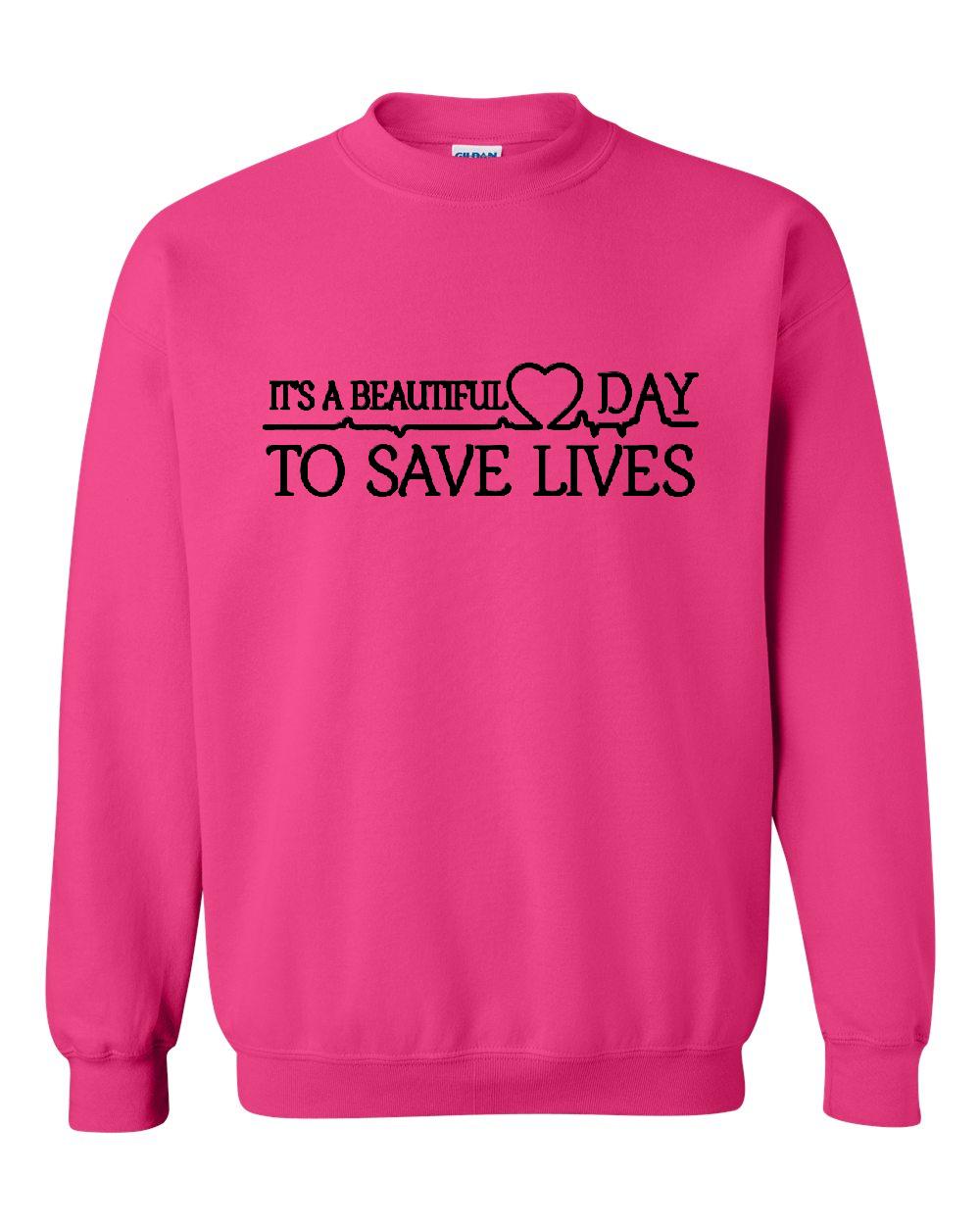 NIB - Women Sweatshirts and Hoodies - It`s a Beautiful Day to Save ...