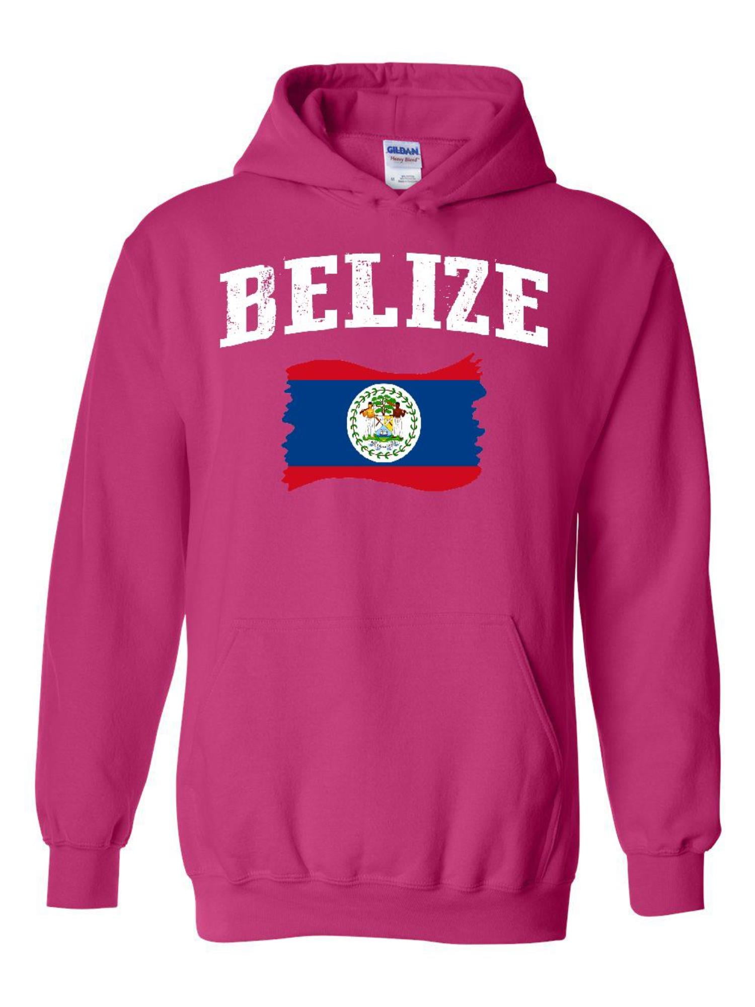 NIB - Women Sweatshirts and Hoodies - Belize Flag - Walmart.com