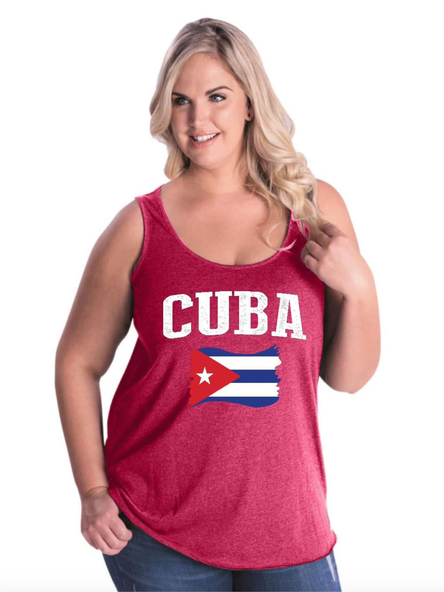 NIB - Women's Plus Size Tank Top - Cuba - Walmart.com