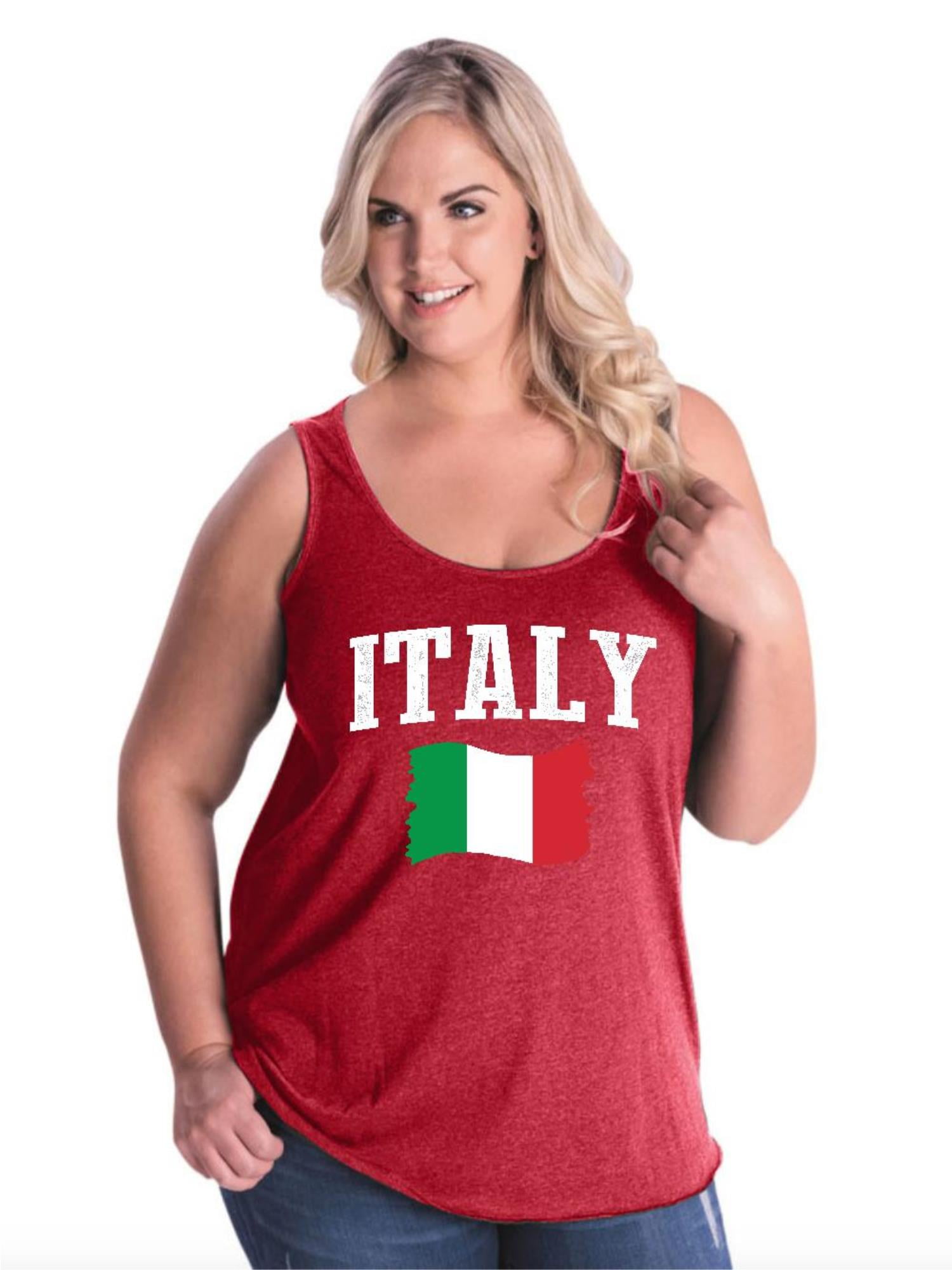 NIB - Women's Plus Size Tank Top - Italy - Walmart.com