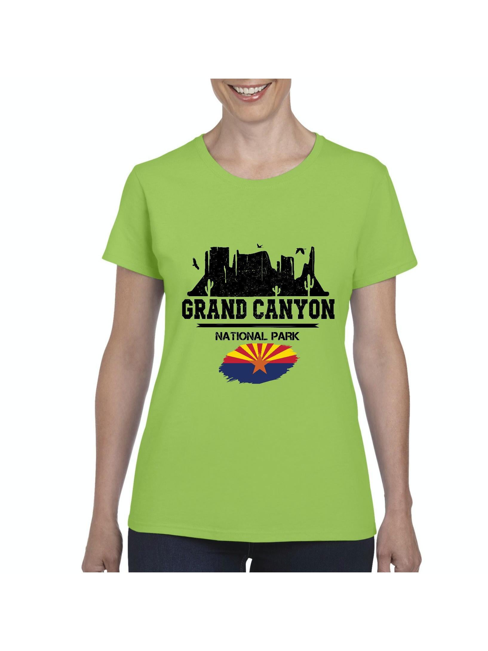 NIB - Women's T-Shirt Short Sleeve - Arizona Grand Canyon National Park ...