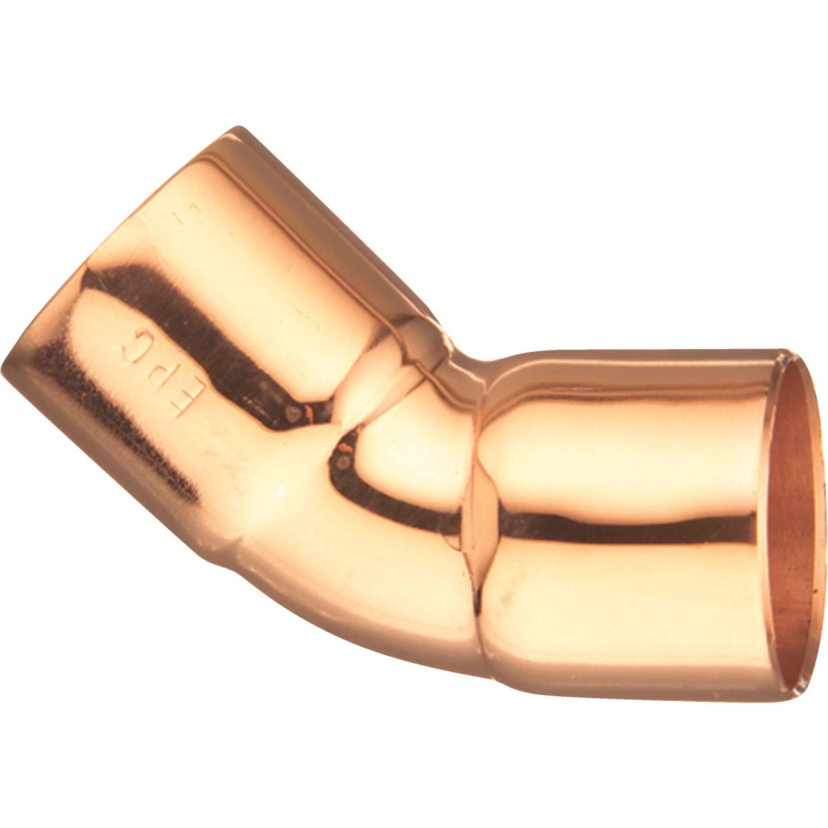 NIBCO 1-1/2 In. CxC 45 Deg. Copper Elbow (1/8 Bend) W01365D - Walmart.com