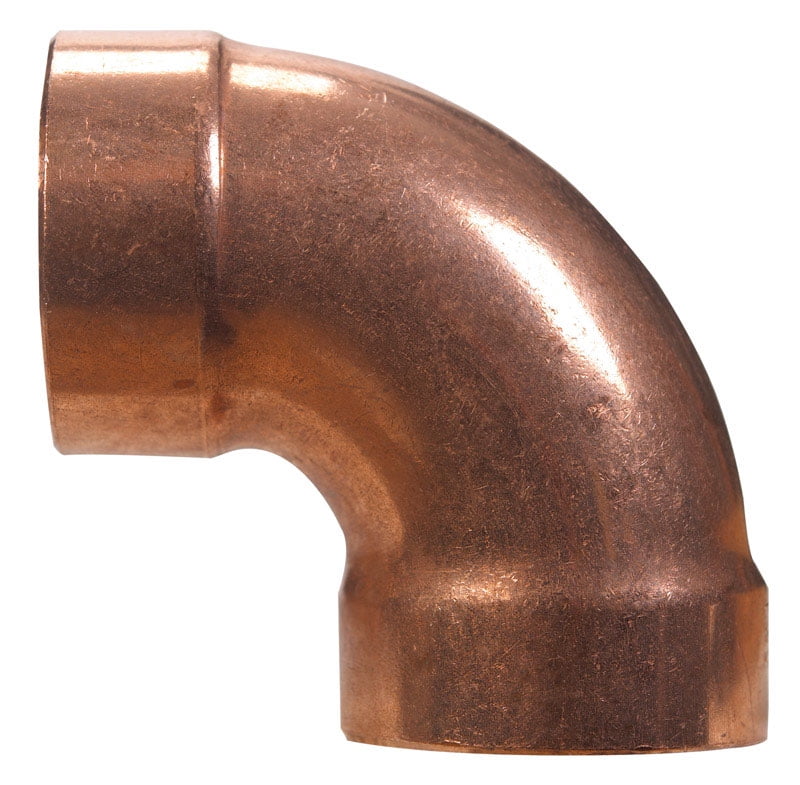 NIBCO 1-1/2 in. Sweat X 1-1/2 in. D Sweat Copper 90 Degree Elbow 1 pk - Walmart.com
