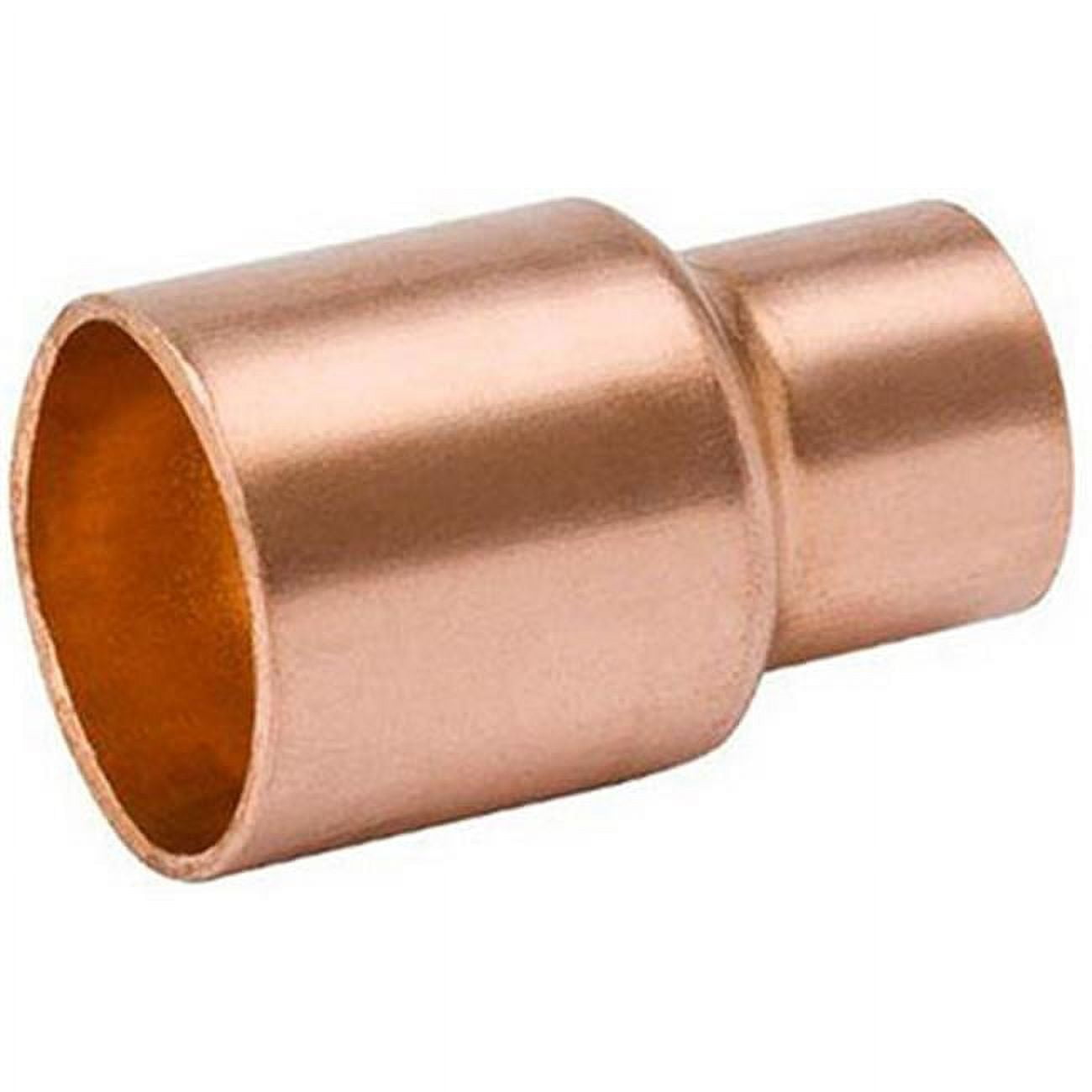 NIBCO 1-1/4 In. X 1 In. Reducing Copper Coupling with Stop W00837T - Walmart.com