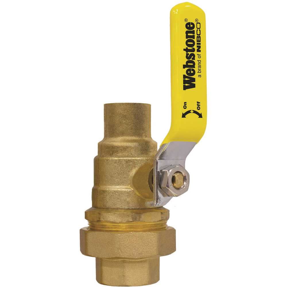 NIBCO 50423W 3/4 in. FIP Union x FIP Forged Lead Free Brass Single ...