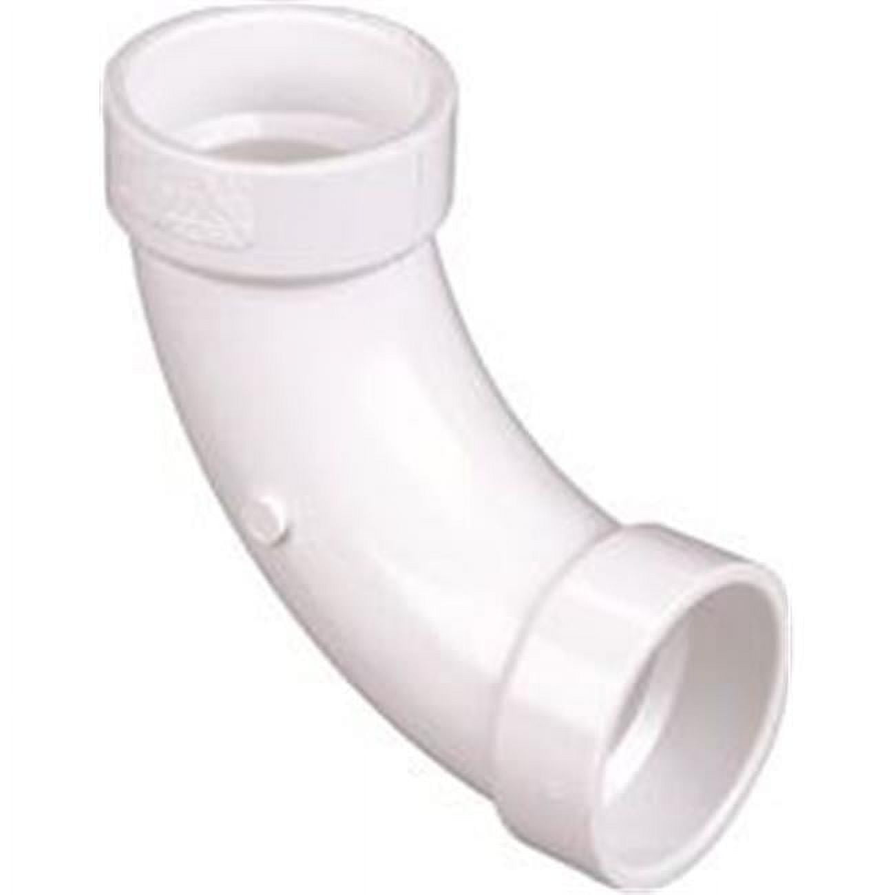 NIBCO 92276 Drain Waste Vent PVC & Bend Long Sweep, 0.25 x 1.5 in ...