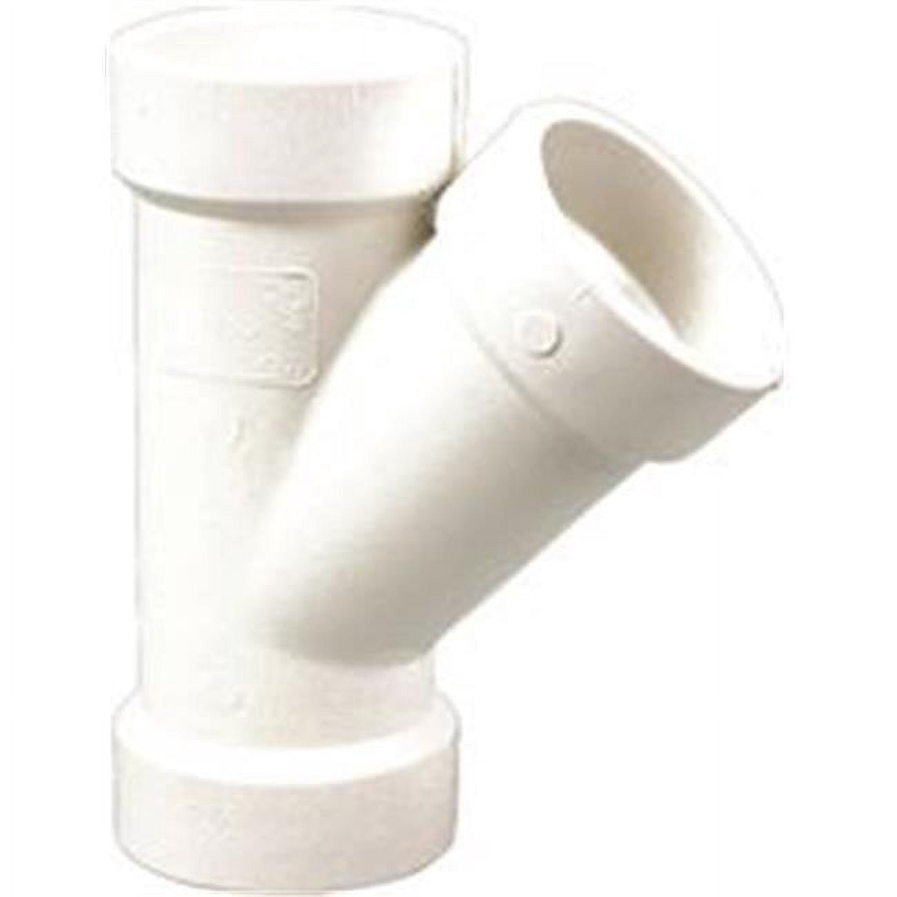 NIBCO 92301 Drain Waste Vent PVC Wye, 1.5 in. - Walmart.com