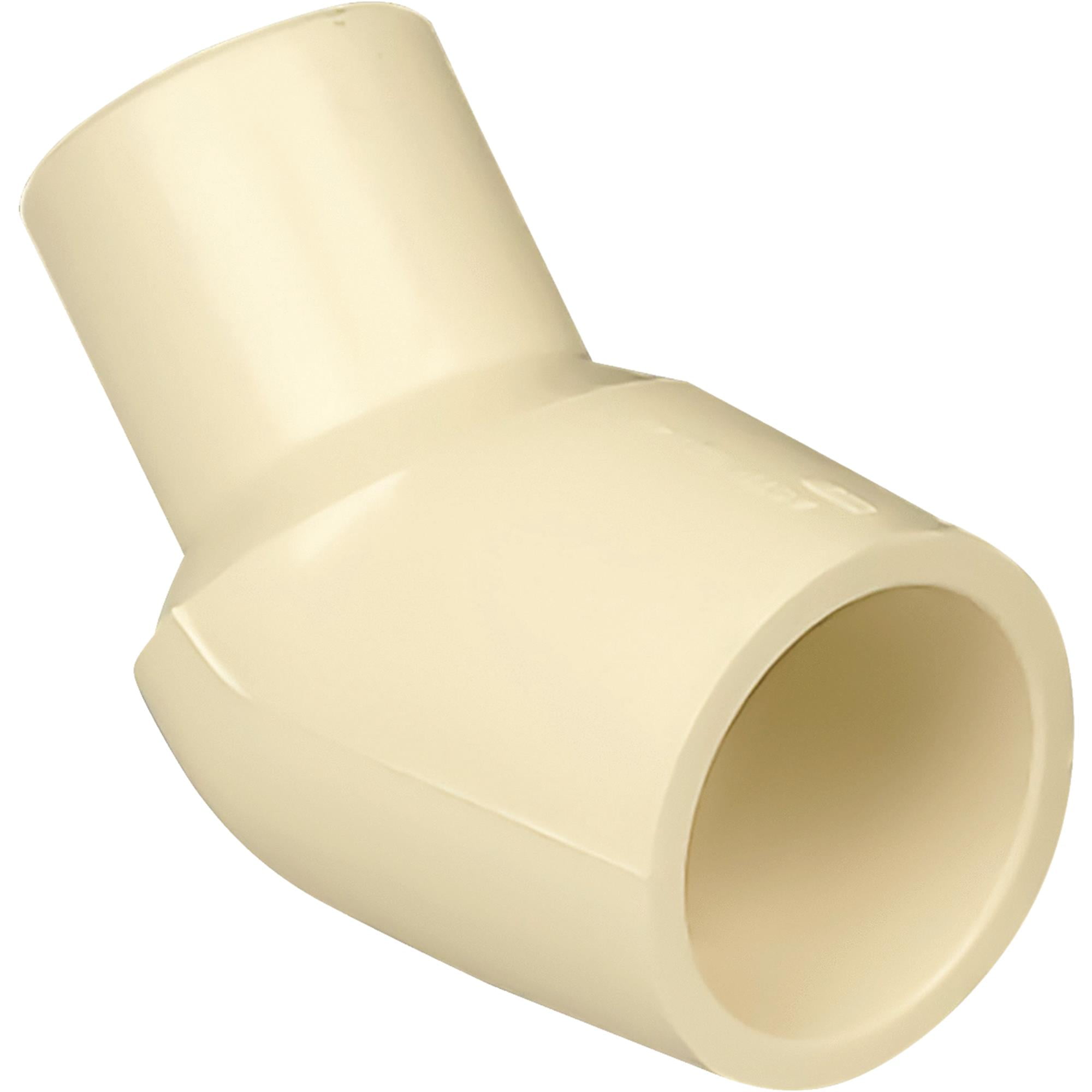 NIBCO T00093C Street Pipe Elbow, 1/2 in, 45 deg Angle, CPVC, 40 ...