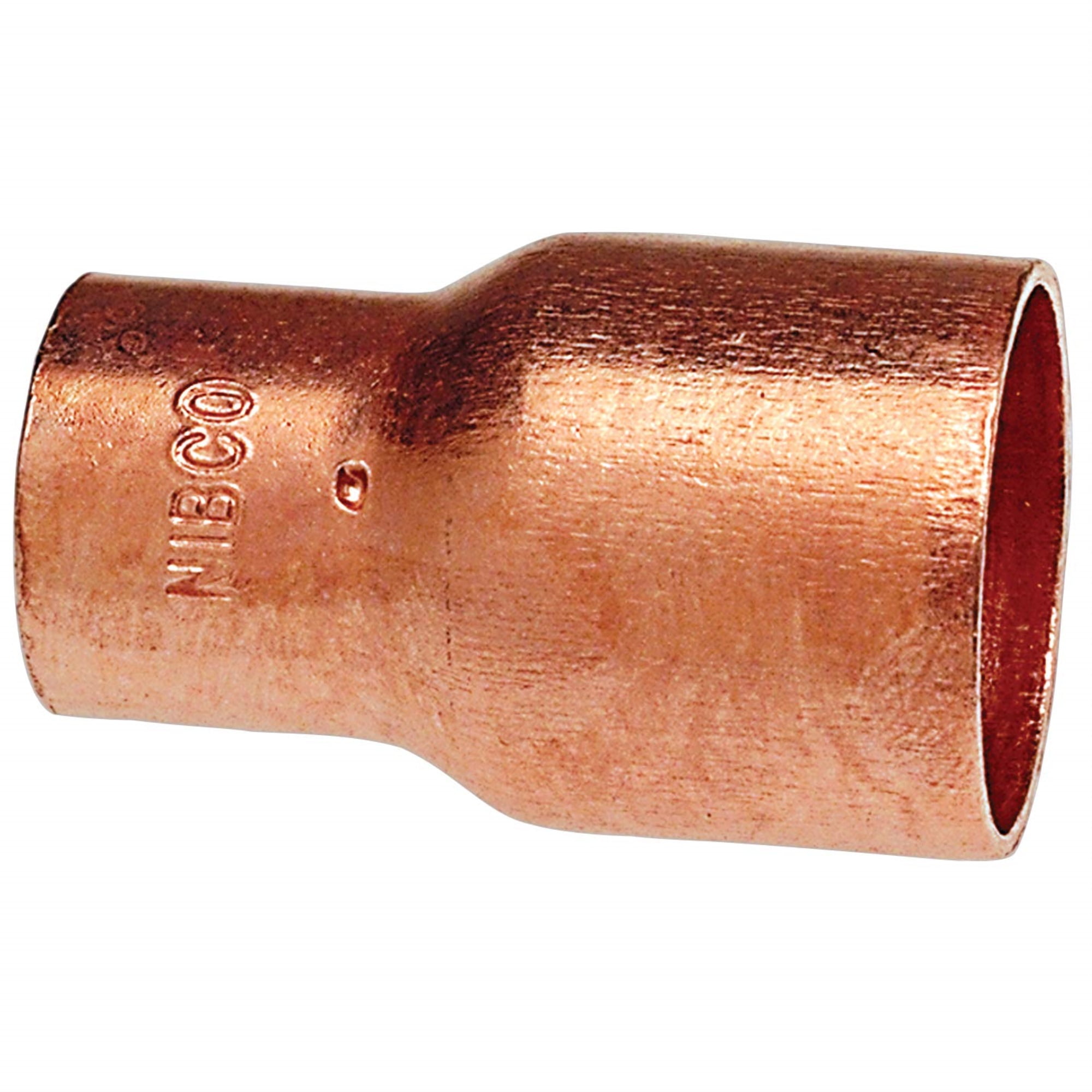 NIBCO W00800D Reducing Coupling 1" Sweat T X 1/2" D Sweat Copper ...