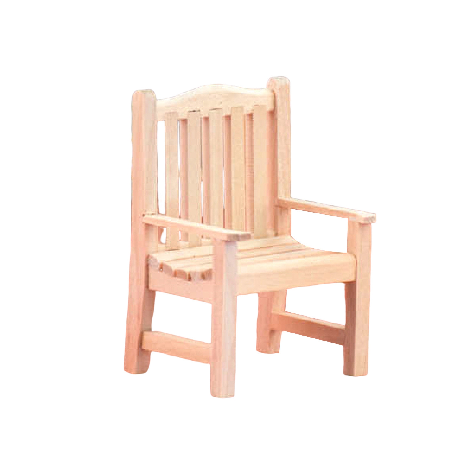 NIBOLOG 1:12 Dollhouse Chair - Handmade Realistic Miniature Wooden ...