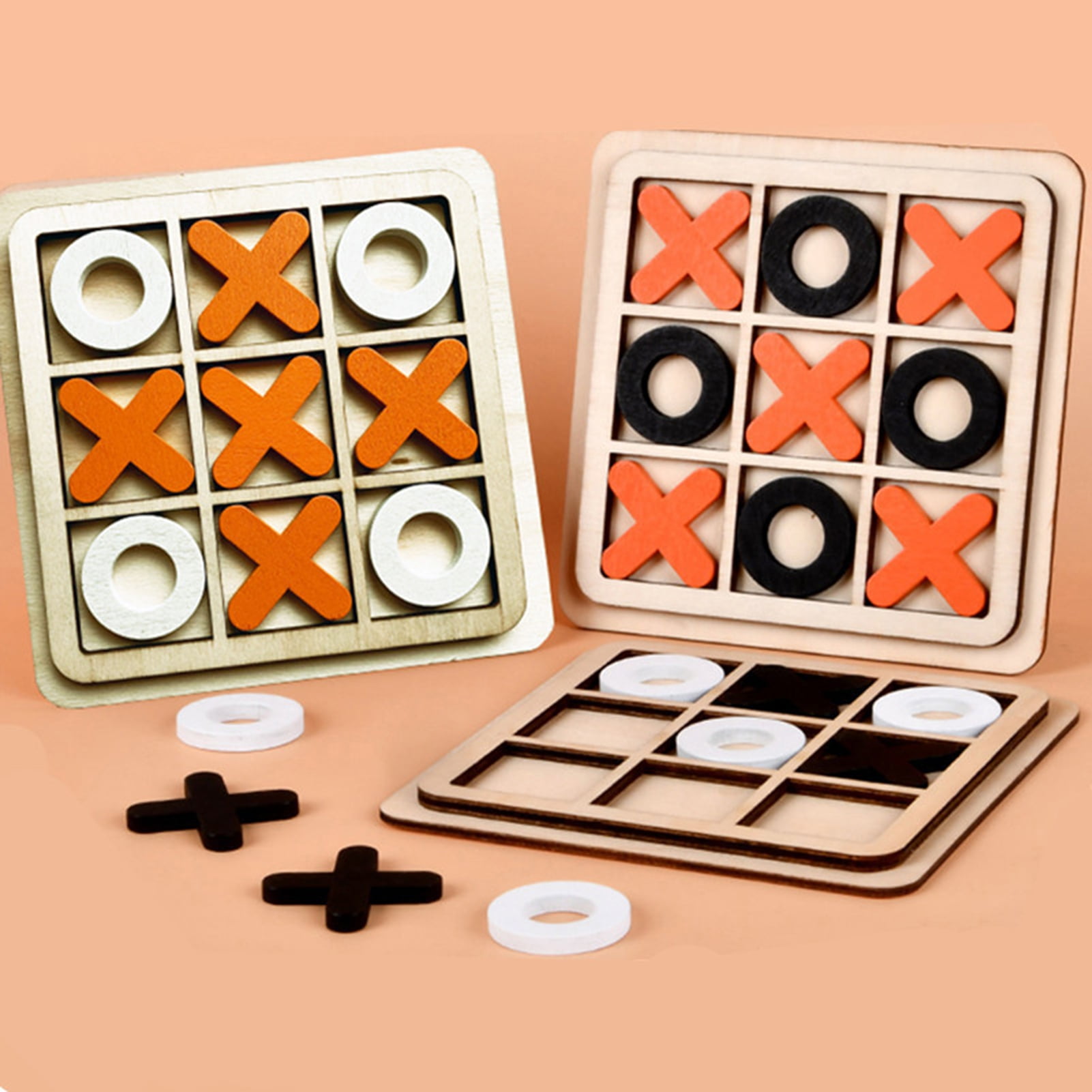 NIBOLOG 1 Set Tic-Tac-Toe Competitive-skill Decision-making Skill Brain ...