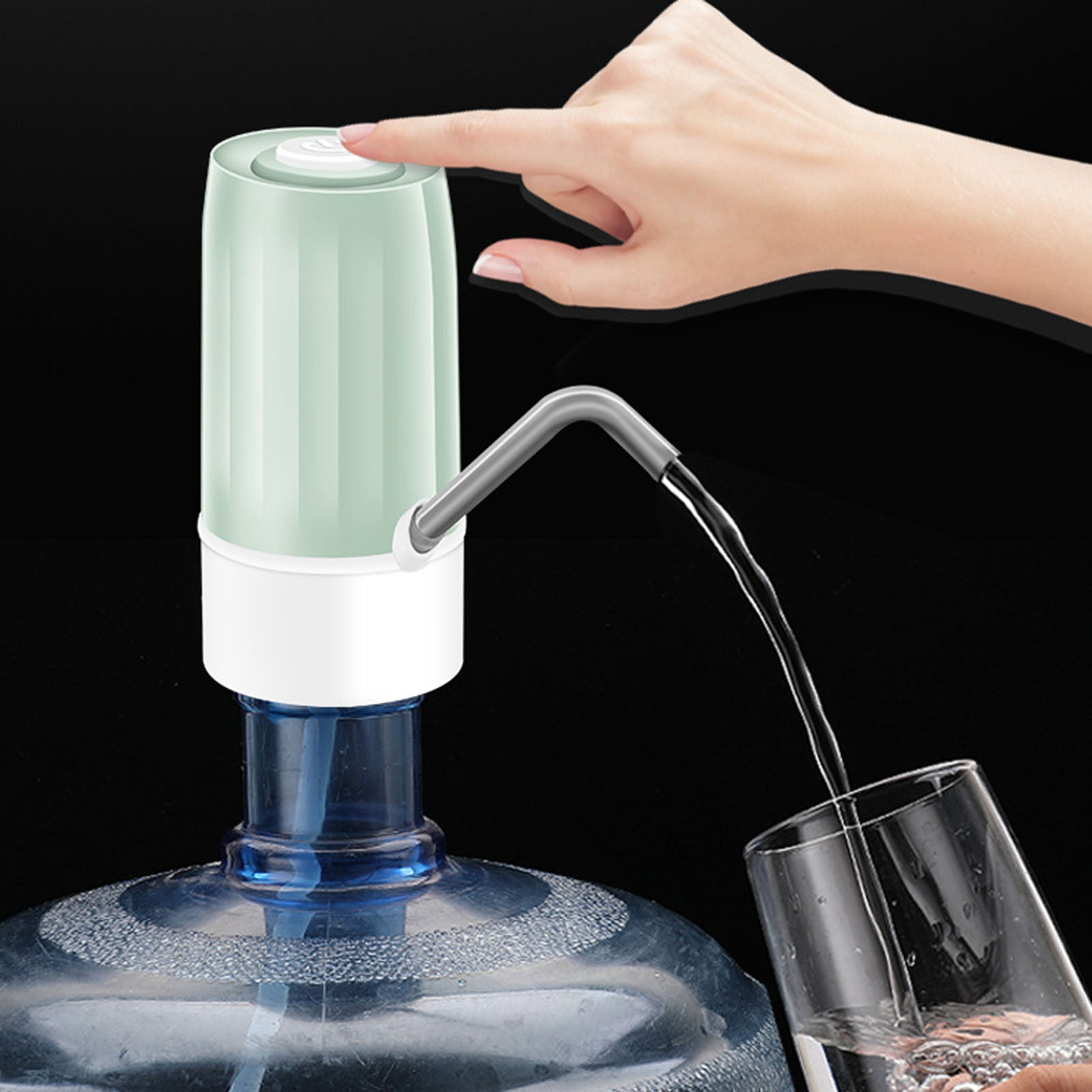 NIBOLOG 1 Set Water Pump Strong Suction Detachable Pipe One-Button ...