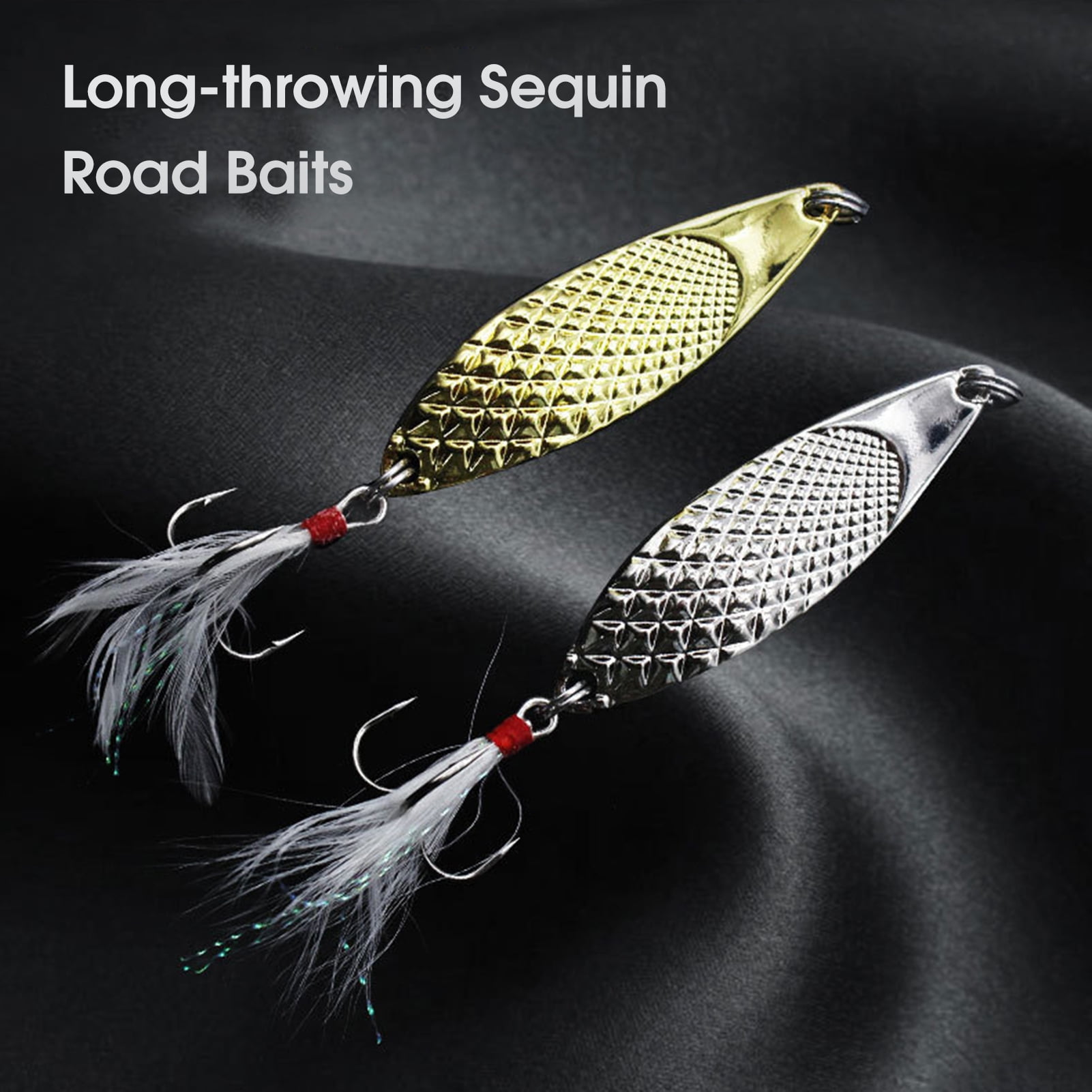 NIBOLOG 10/15/20g Fish Lure Bait Strong Penetration Vibrant Color Vivid ...