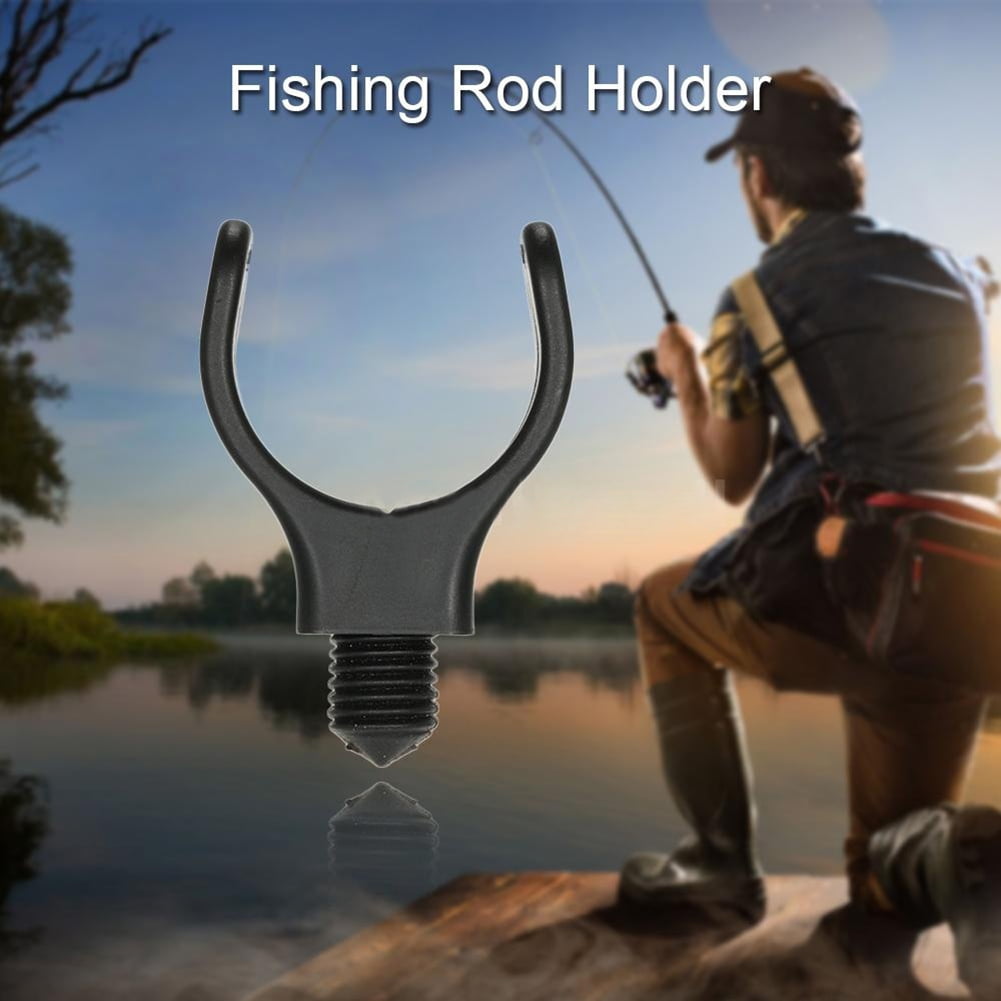 NIBOLOG 10Pcs Fishing Rod Holder Head Support M3/8 Unibody Gripper Rest ...