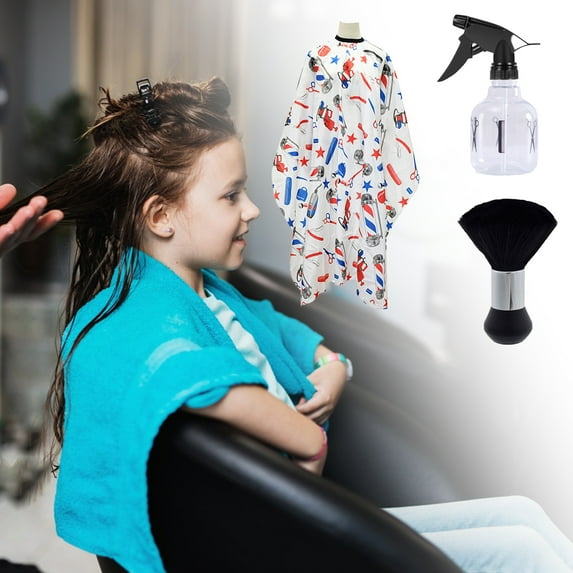 NIBOLOG 1Set Hairdressing Gown Kit Universal Exquisite Fiber Hair ...