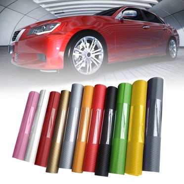 2D High Gloss Carbon Fiber Black Car Auto Motorcycle Vehicle Automotive ...