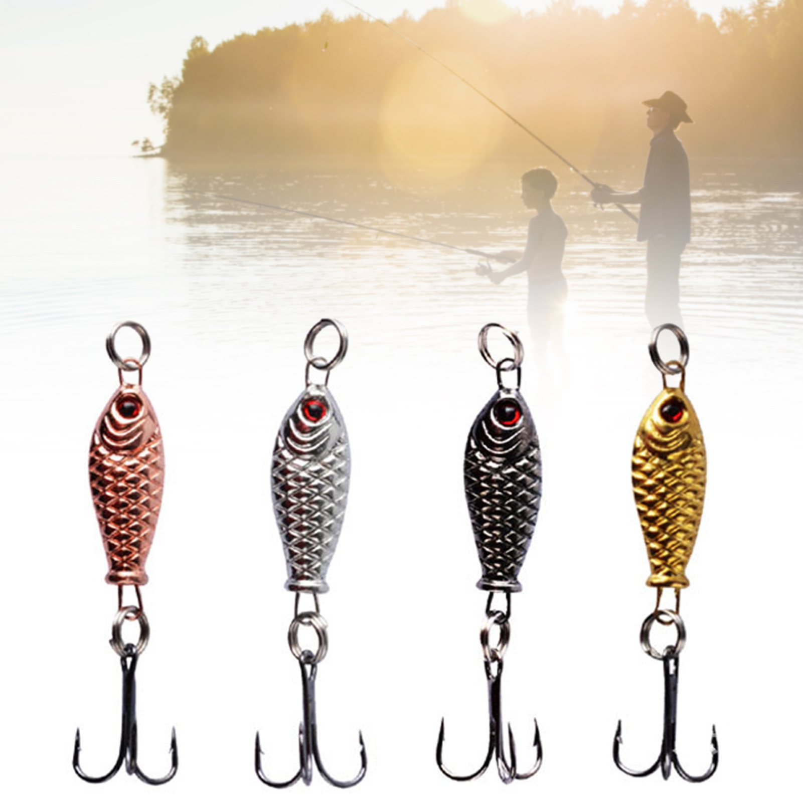 NIBOLOG 3.2cm/5g Long Shot Fishing Lure Artificial Bionic Hard Bait for ...