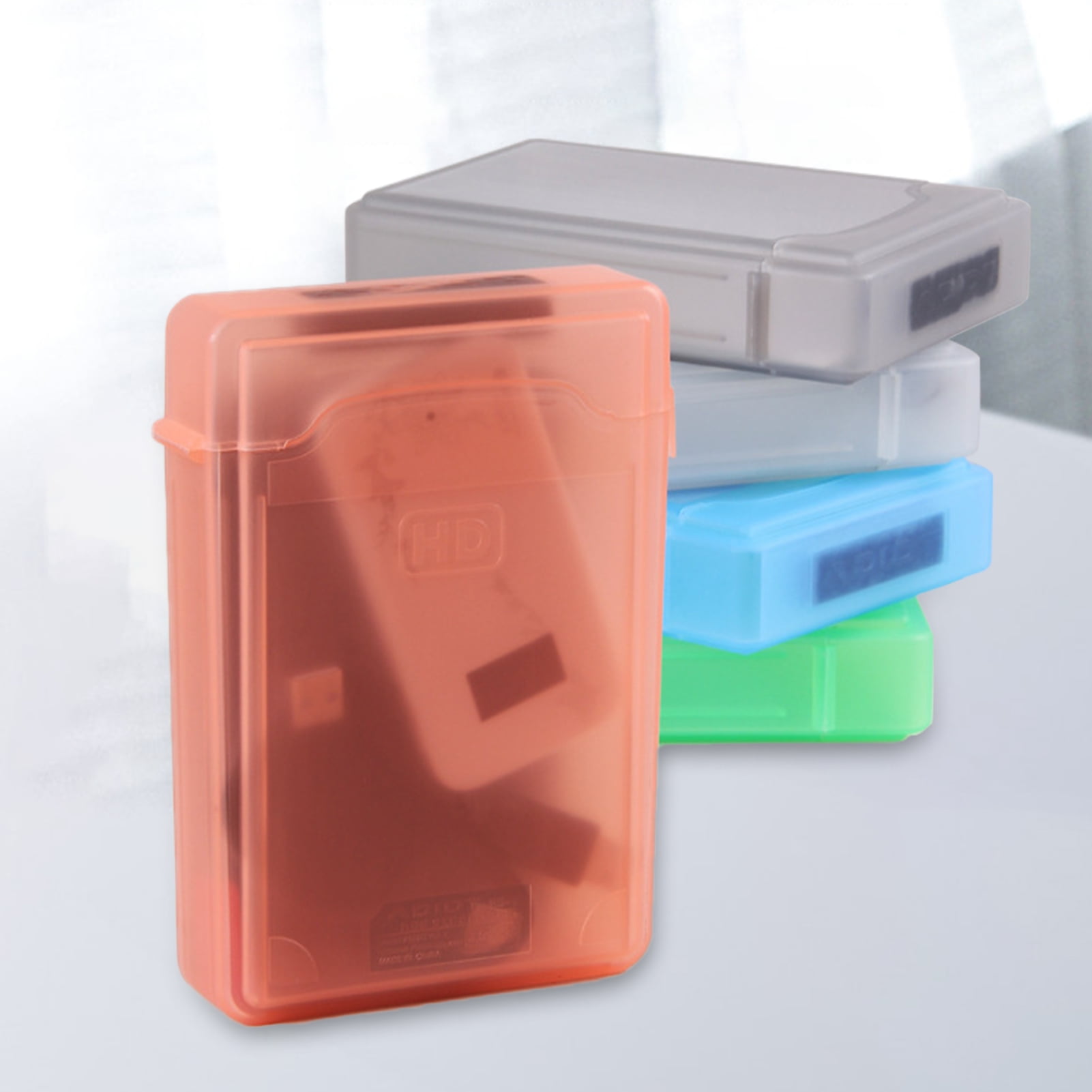 NIBOLOG 3.5 inch Dust Proof Plastic IDE SATA HDD Hard Drive Disk ...