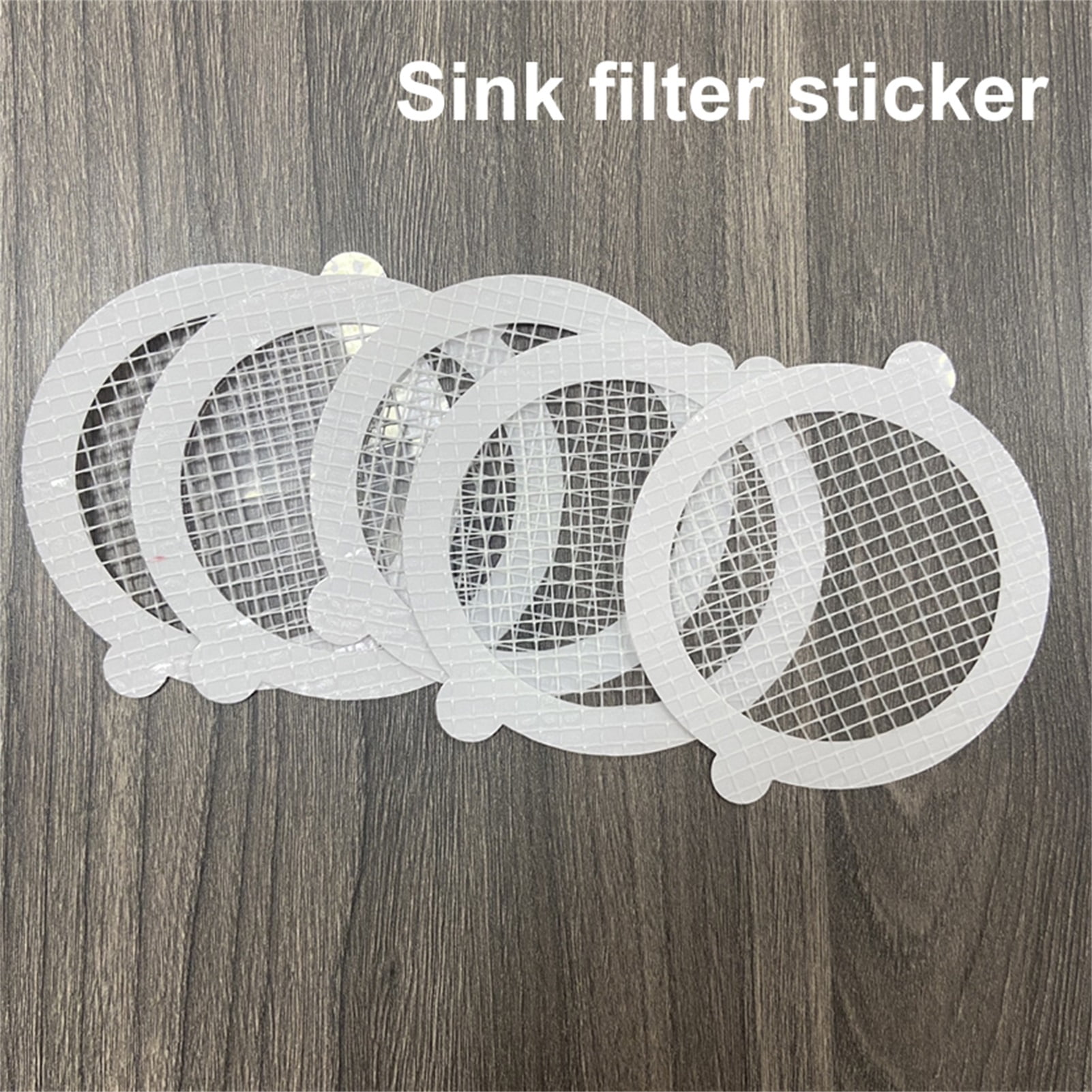 NIBOLOG 30Pcs Sink Strainers Disposable Self-adhesive Fiber Shower ...