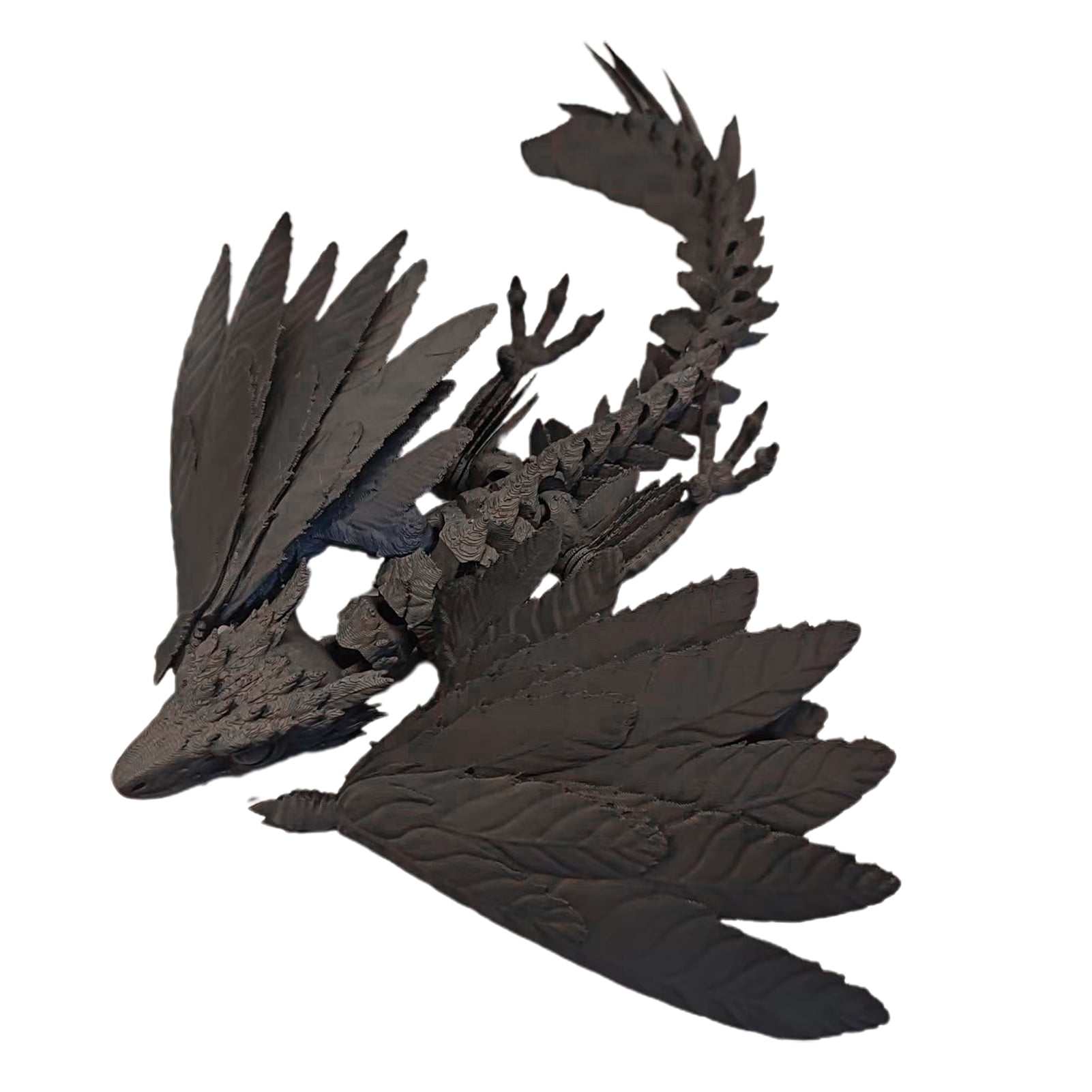 NIBOLOG 3D Printed Pterosaur Fidget Toy Movable Joints Flying Dinosaur ...