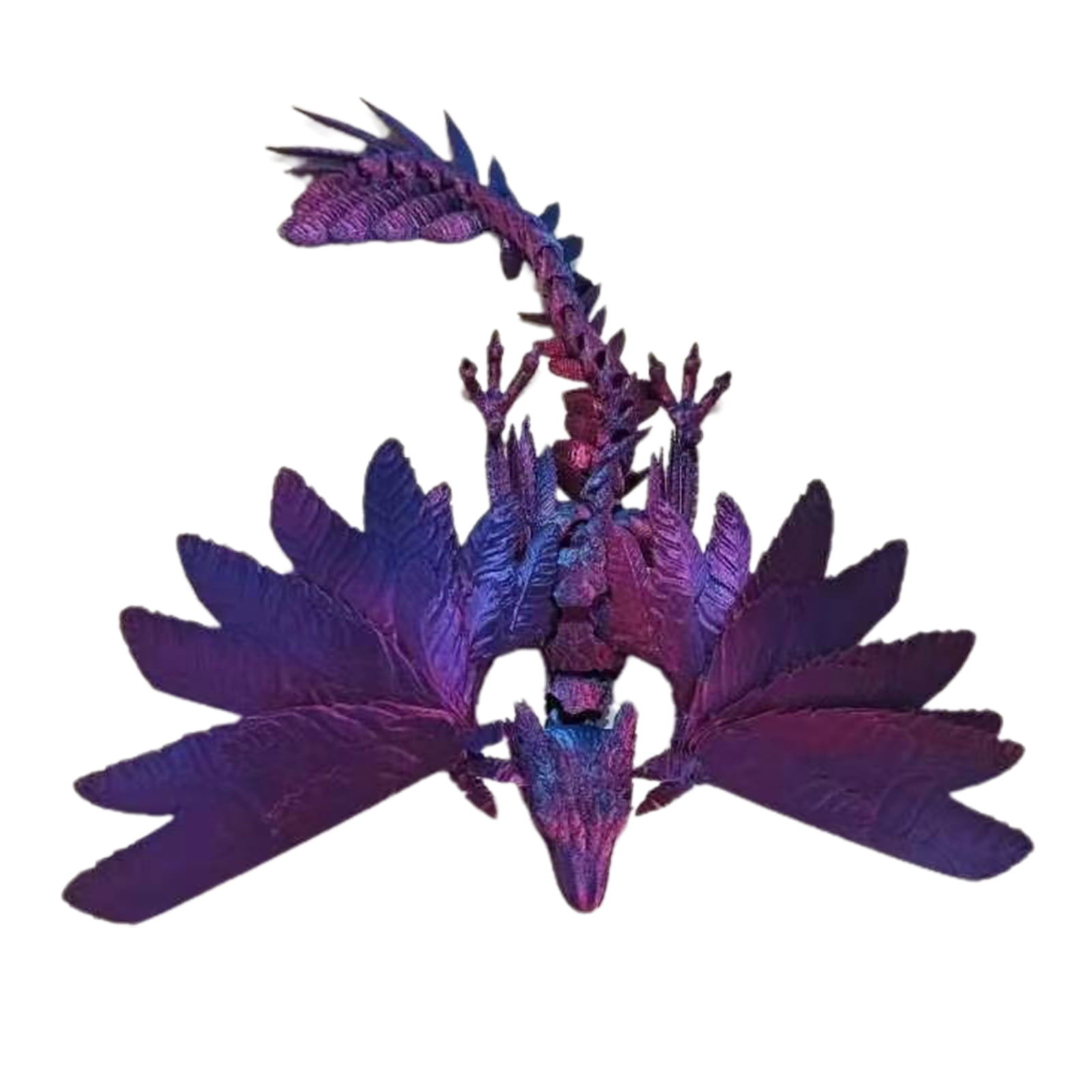 NIBOLOG 3D Printed Pterosaur Fidget Toy Movable Joints Flying Dinosaur ...