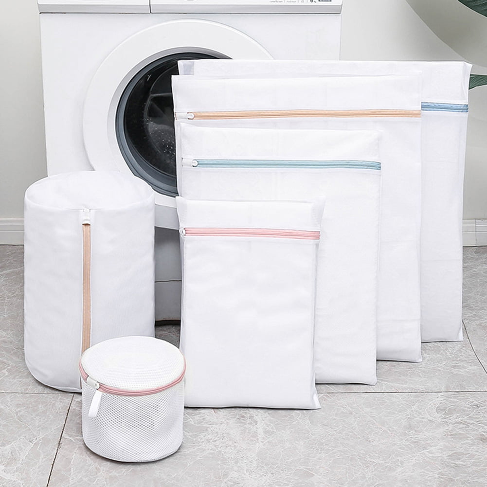 NIBOLOG 4/5/6/8Pcs Washing Machine Laundry Bag Underwear Clothes Mesh ...