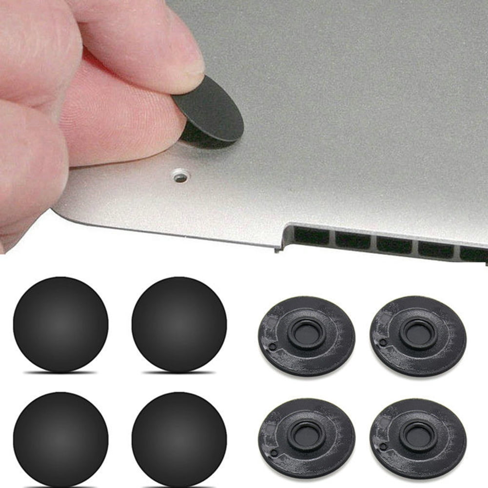 NIBOLOG 4 Pcs Bottom Case Rubber Feet Foot Pad for Laptop MacBook Pro ...