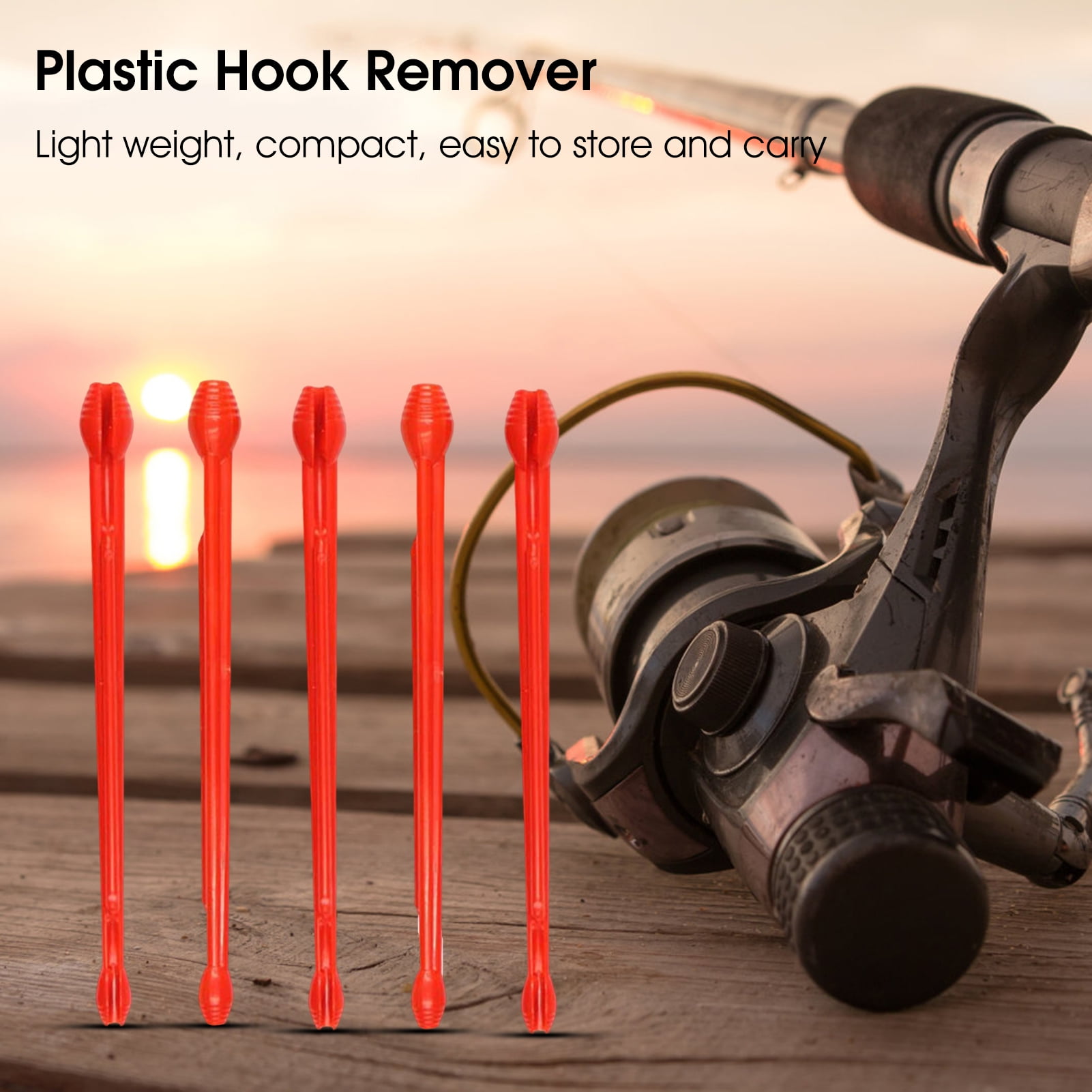 NIBOLOG Hook Remover Fishing Angling Tool, Portable, Durable, Anti Rust ...