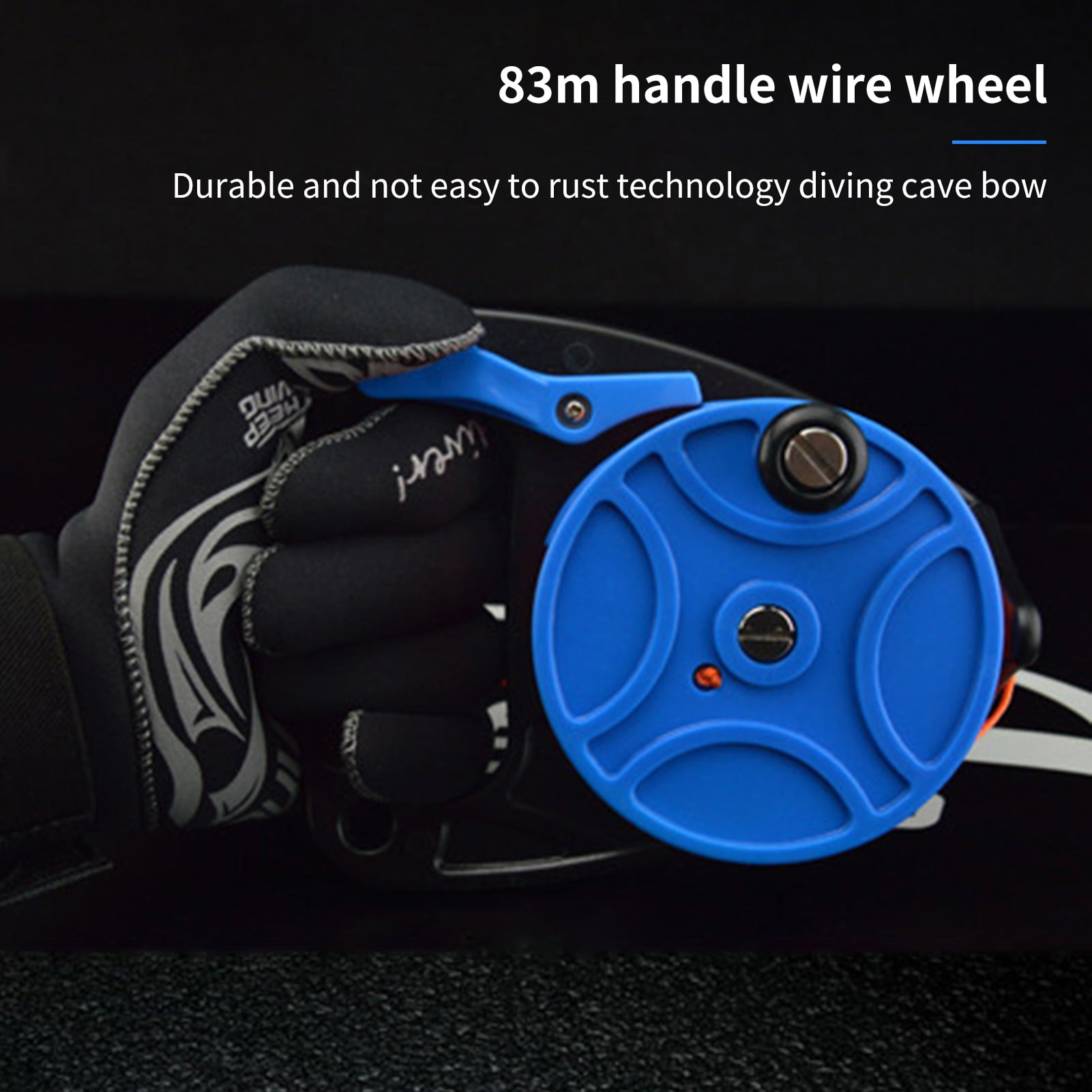 NIBOLOG 83m Diving Line Reel Neatly Wrapped Smooth Sliding Accessories ...