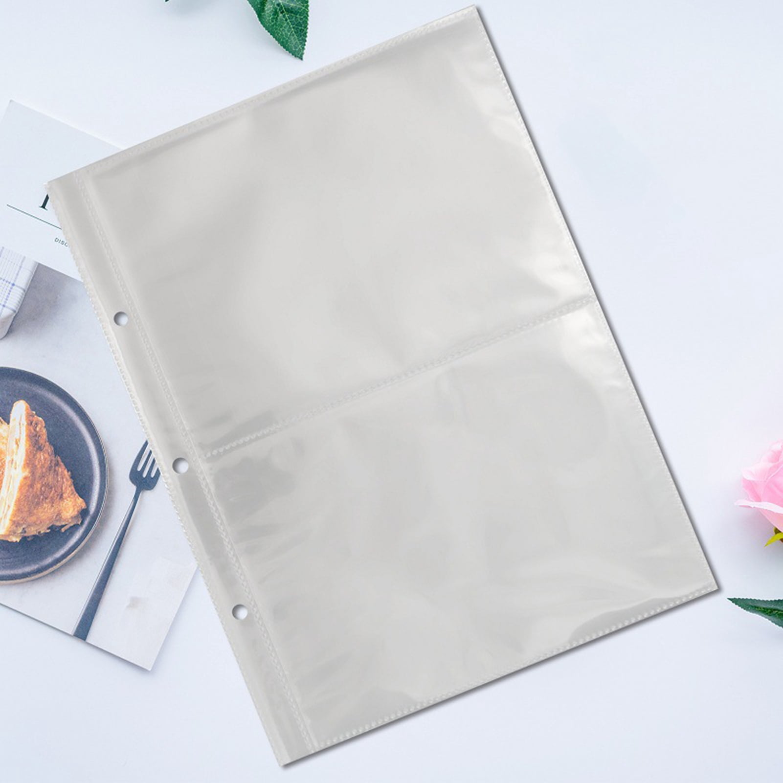 NIBOLOG A5 Photo Album Page Eye-catching Minimalist PVC Classified ...