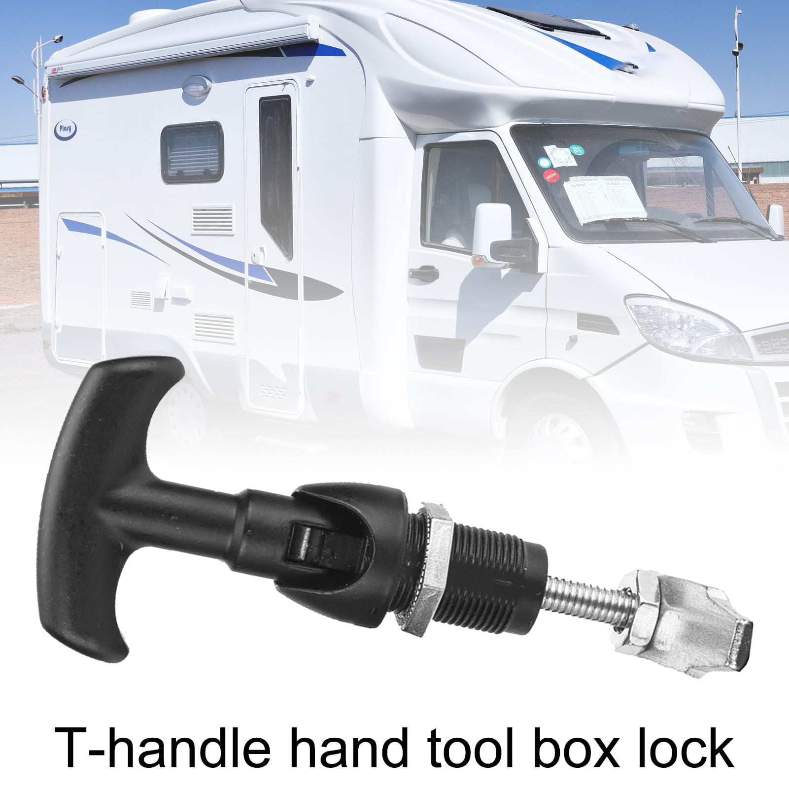 NIBOLOG Adjustable T-Latch - Practical Zinc Alloy Pull Type T-handle ...