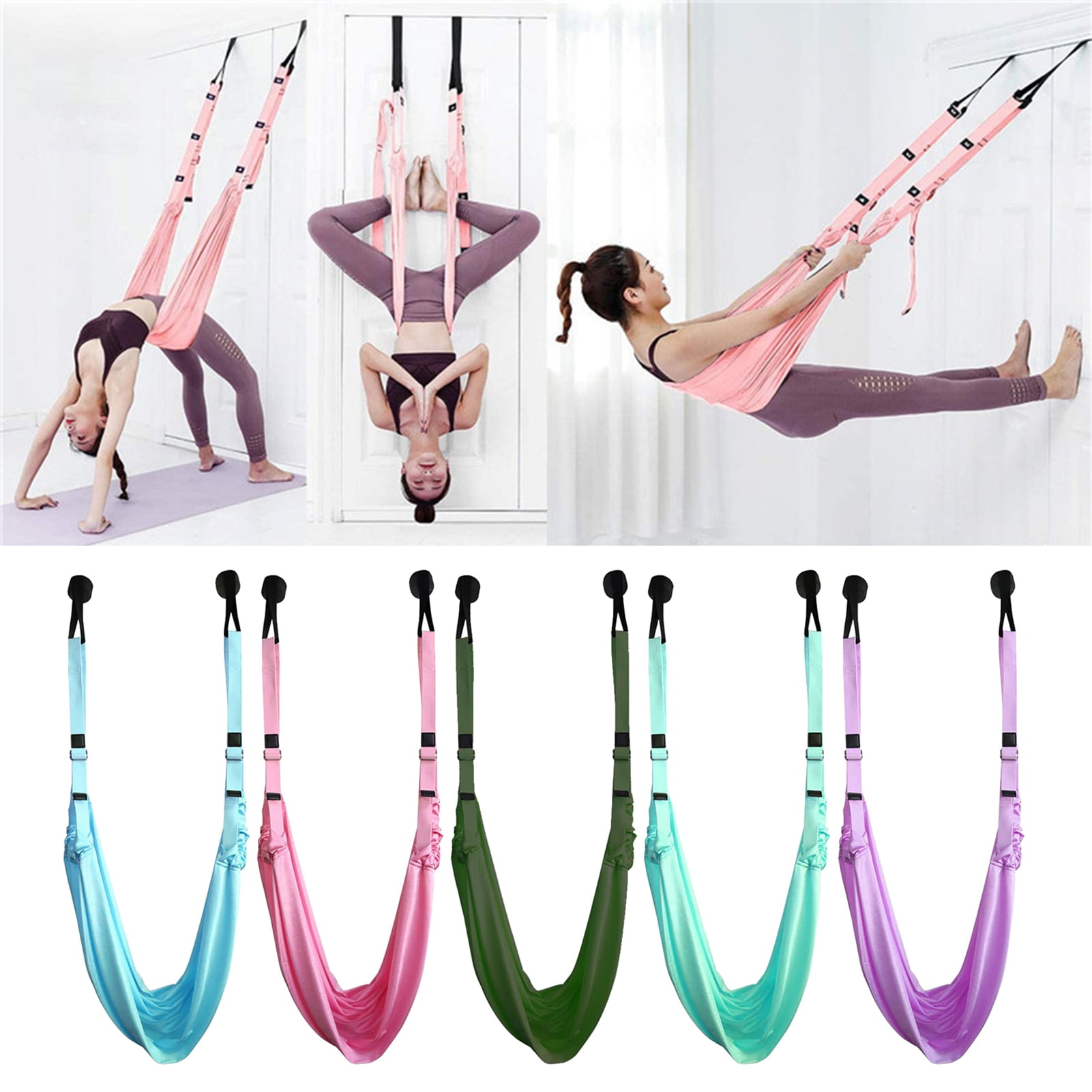 NIBOLOG Aerial Swing Rope Breathable Beginner Friendly Resistance Band ...