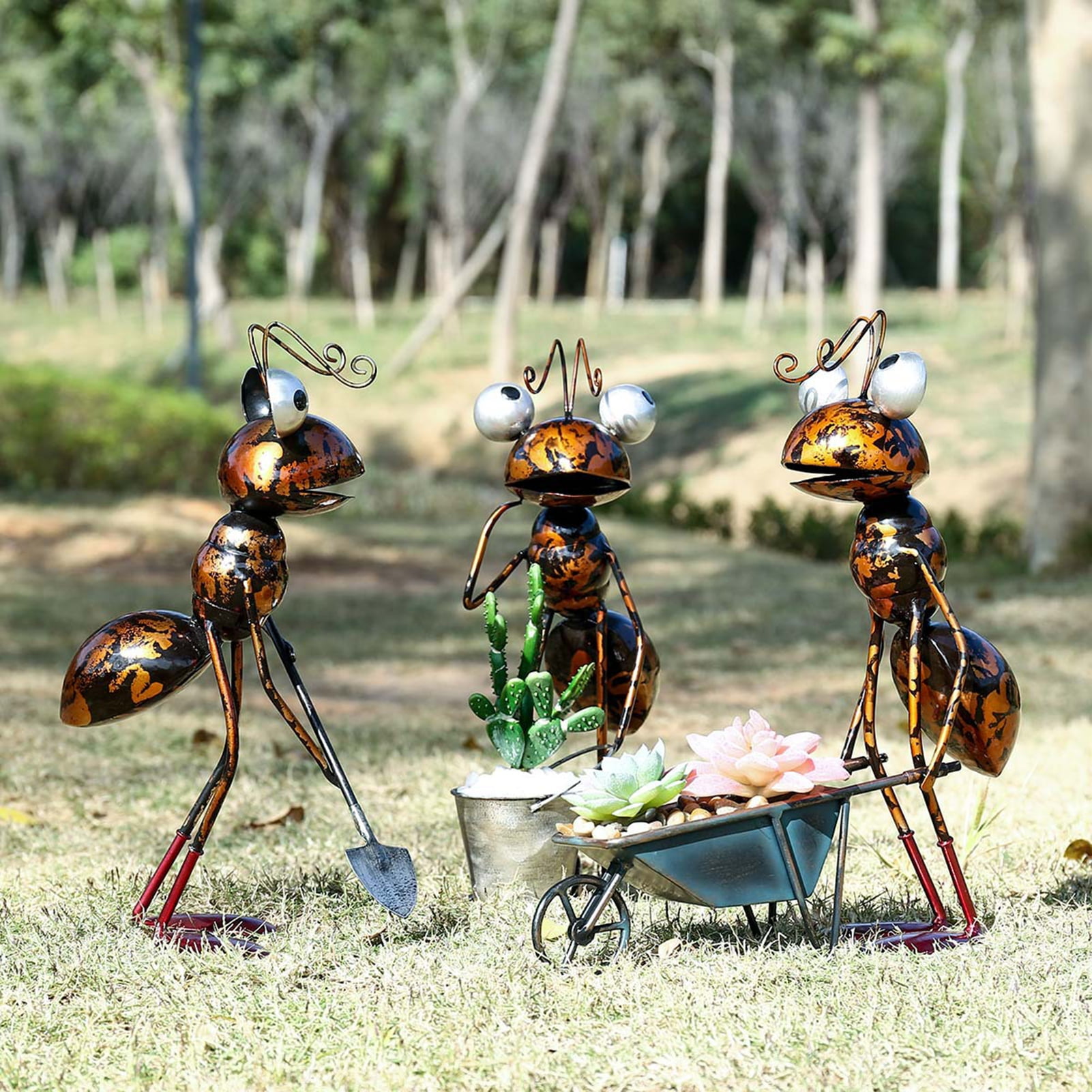 NIBOLOG Ant Display Mold Decorative Interesting Exquisite Wrought Iron ...