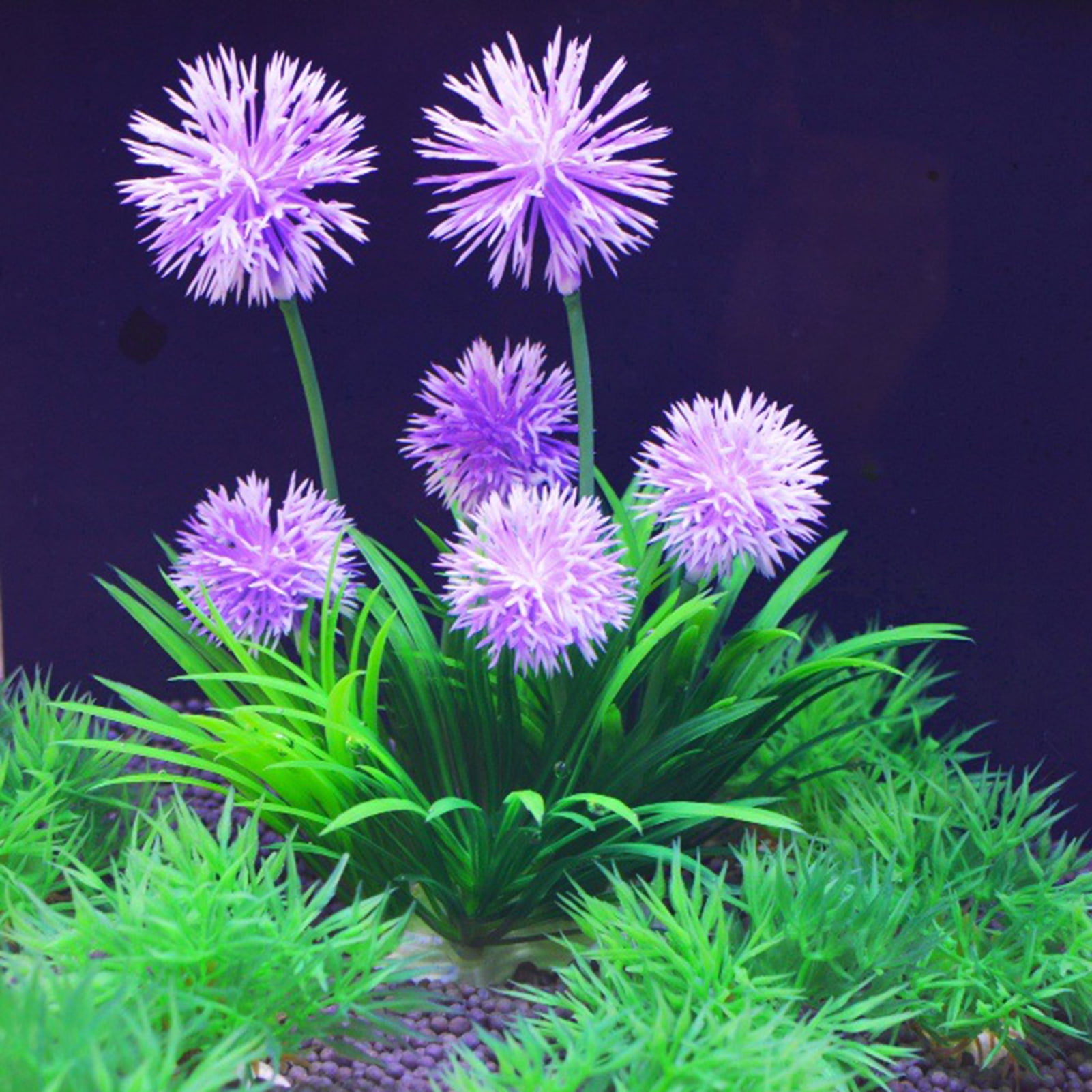 NIBOLOG Artificial Water Plants Realistic Landscaping Fadeless ...