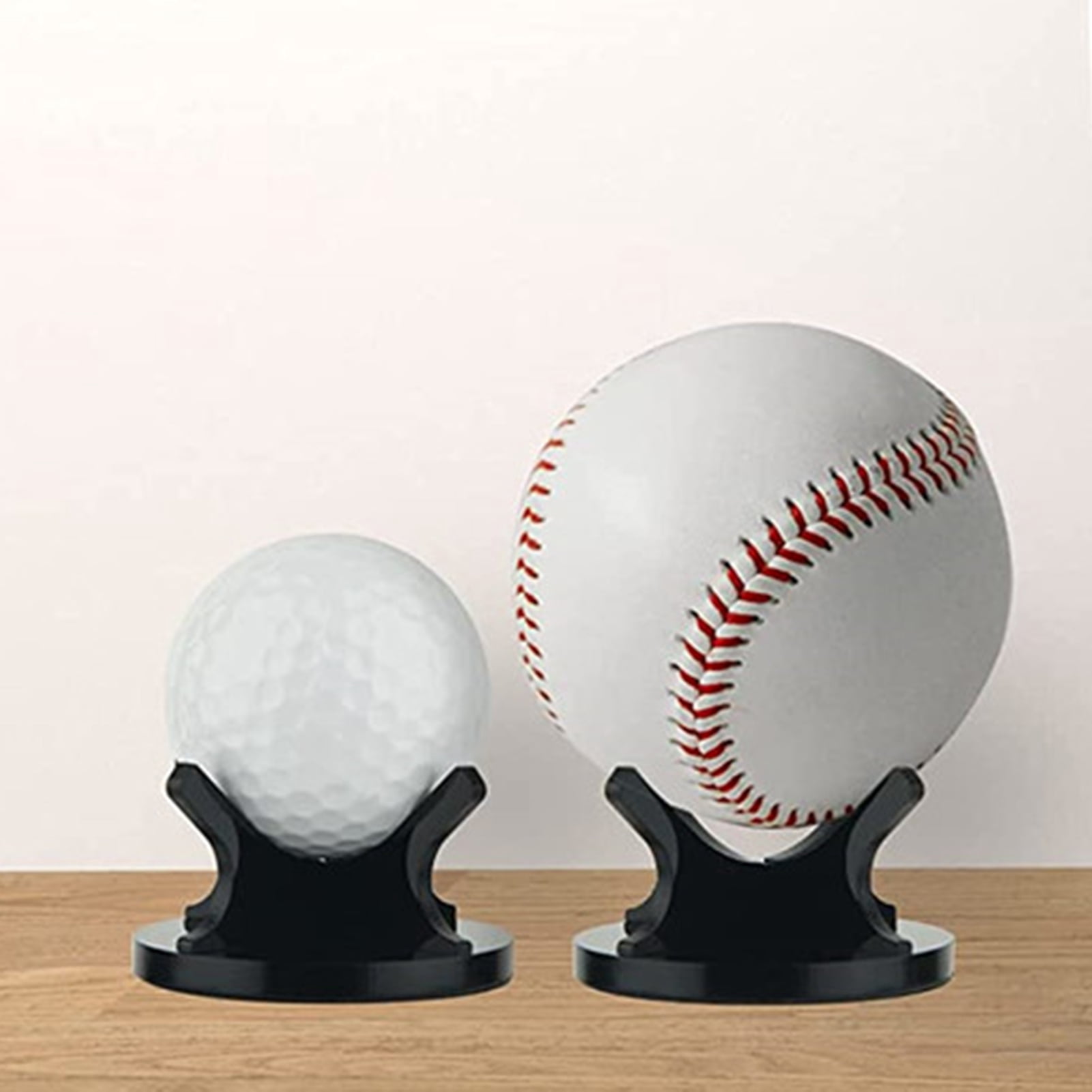 NIBOLOG Ball Stand High Stability Anti-slip Compact Sport Ball Display ...