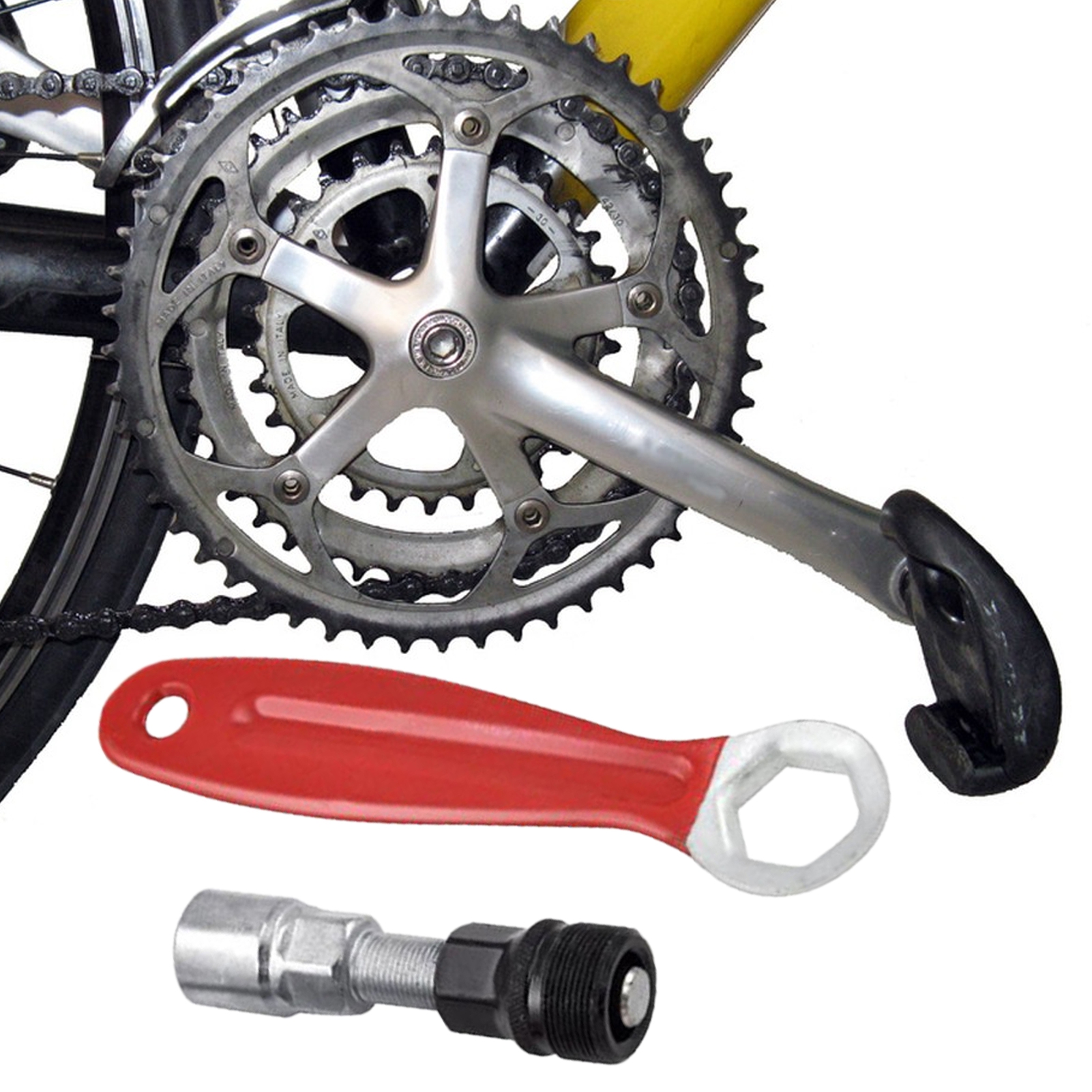 NIBOLOG Bicycle Crankset Wrench Ergonomic High Strength Good Hardness ...