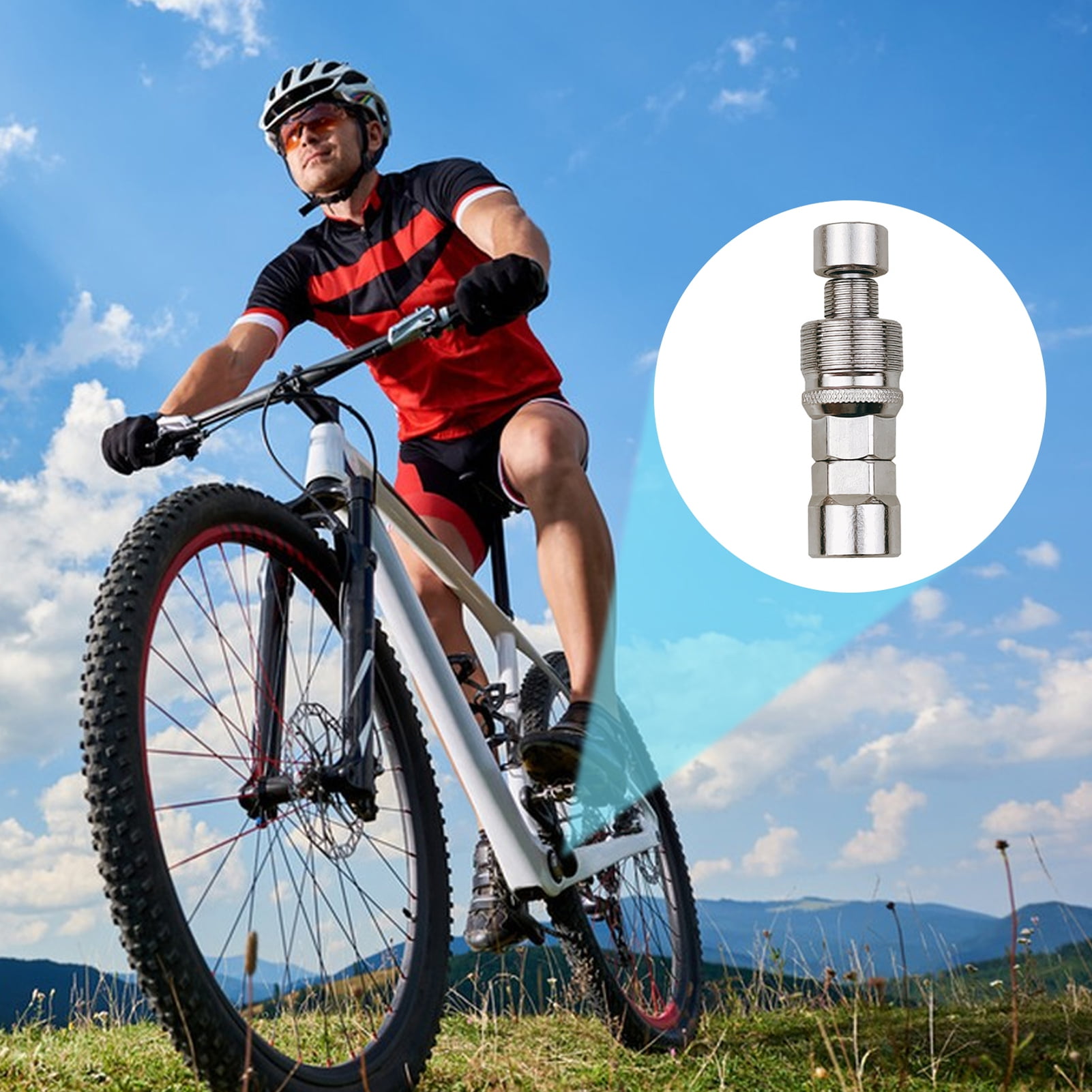 NIBOLOG Bike Crank Remover Tool Bicycle Crank Puller High Strength ...