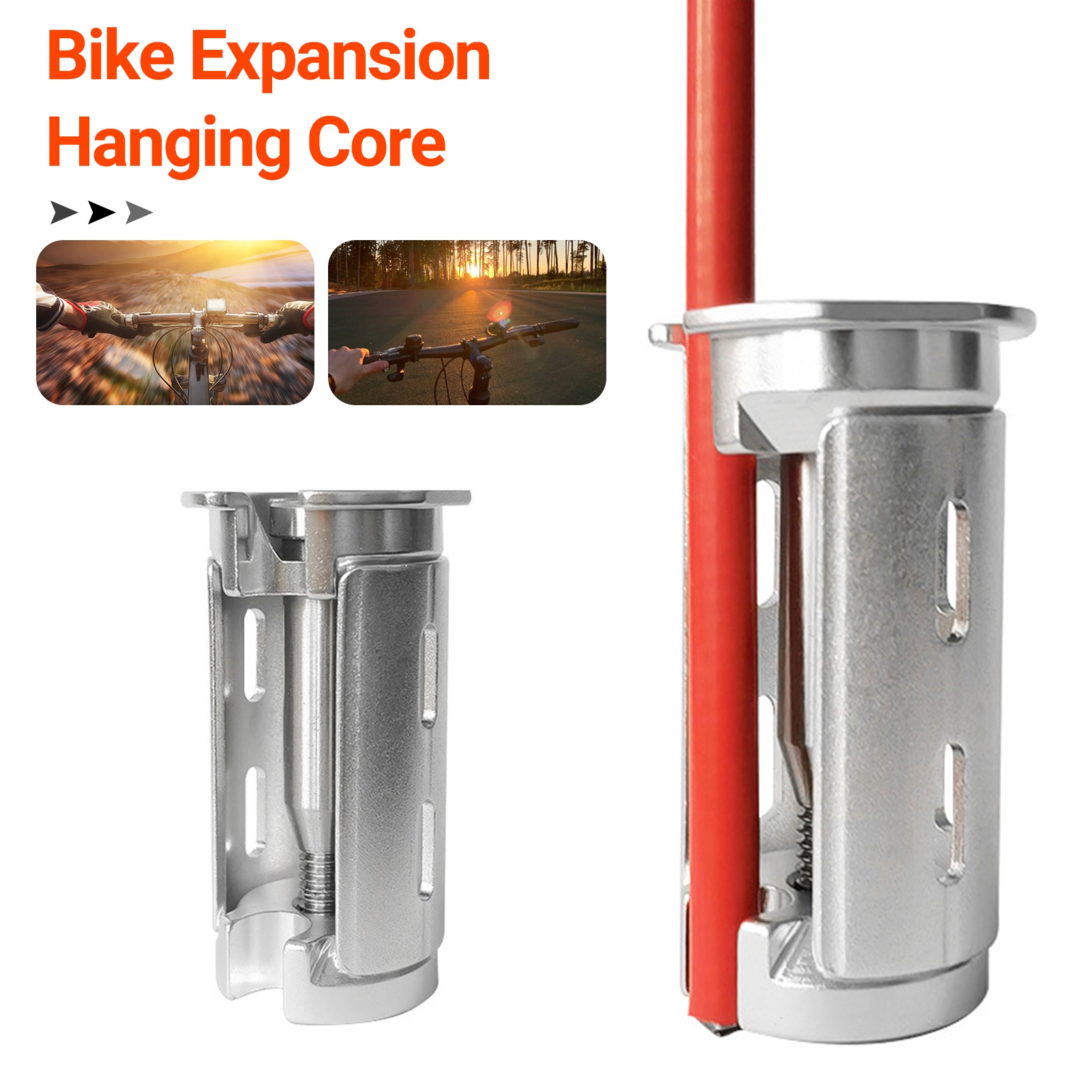 NIBOLOG Bike Expansion Hanging Core Screw Reusable Wire Passing Type ...
