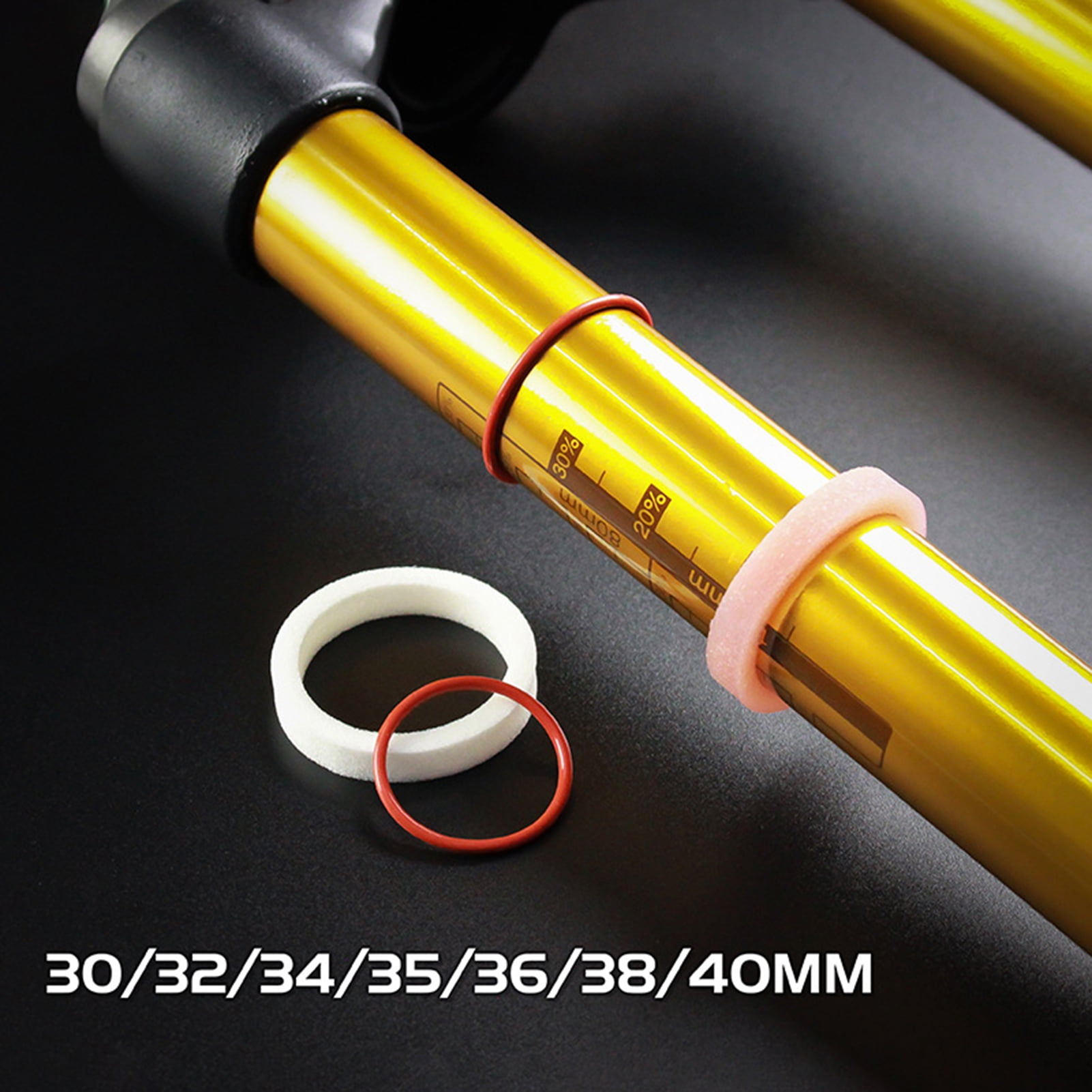 NIBOLOG Bike Shock Absorber Good Sealing Easy Installation Universal ...