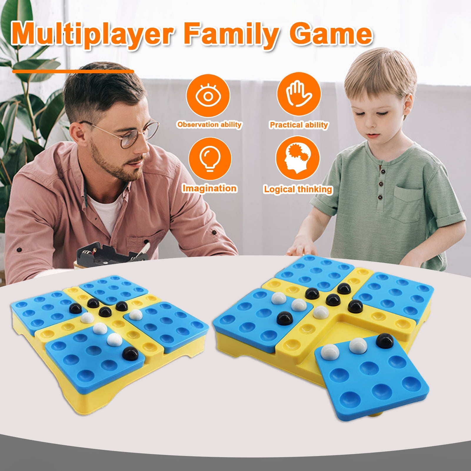 NIBOLOG Board Game Rotating Interactive Puzzle Game Develop ...