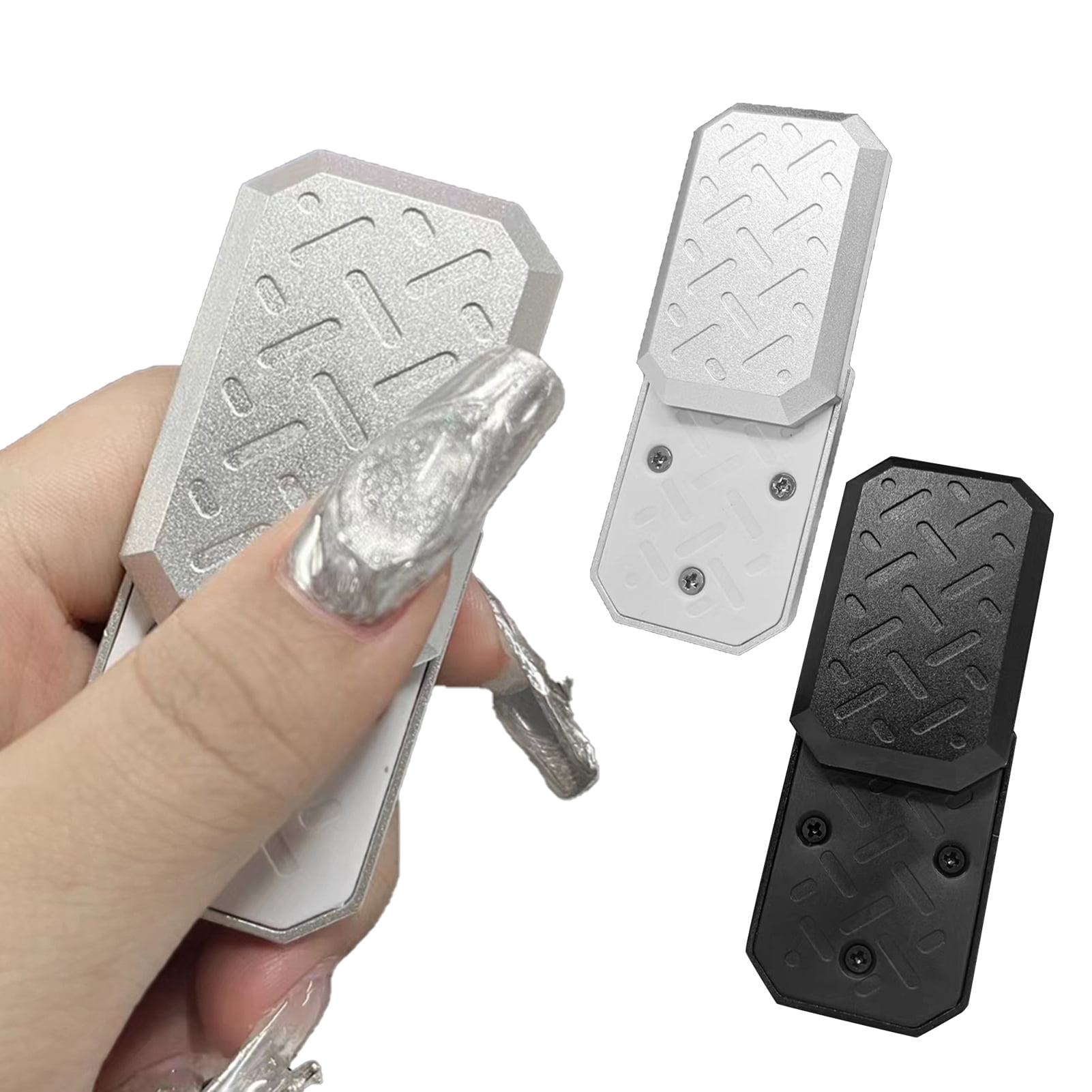 NIBOLOG Brick Slider Fidget Toy Aluminum Alloy Pocket-size Stress ...