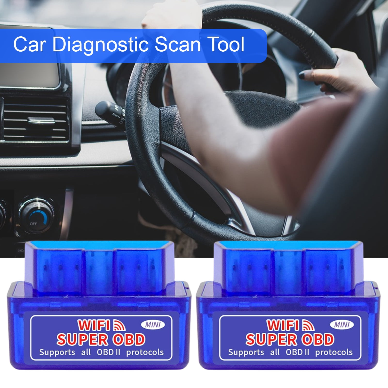NIBOLOG Car Diagnostic Scan Tool - High Sensitivity Plug And Play Fault ...
