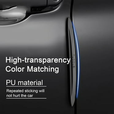 License Plate Frame Bumper Guard - Extra Wide Black Rubber Front Car ...